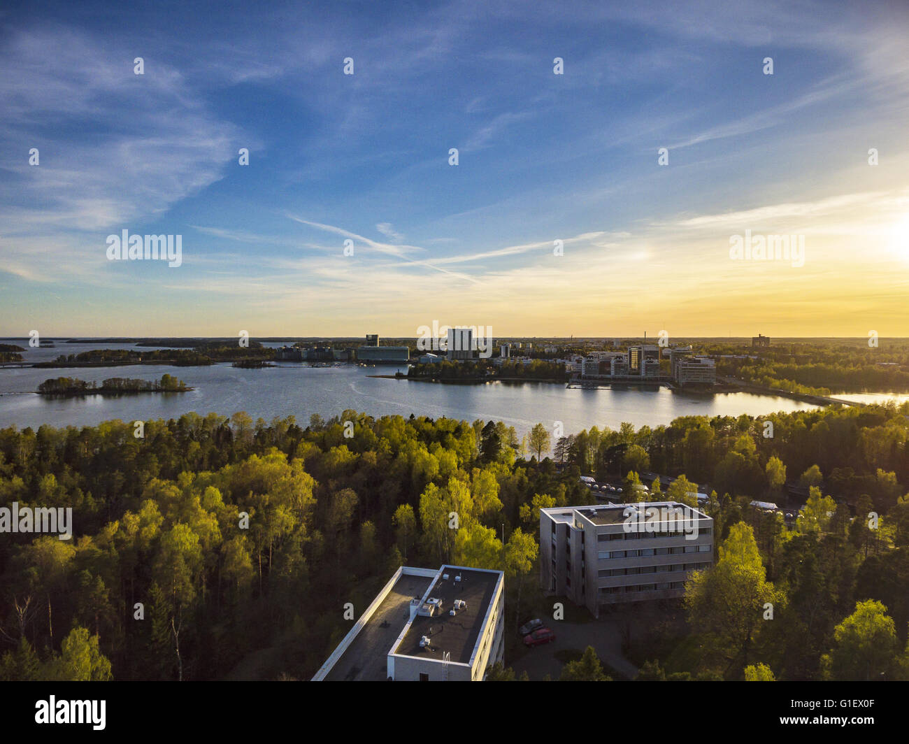 Helsinki aerial hi-res stock photography and images - Alamy