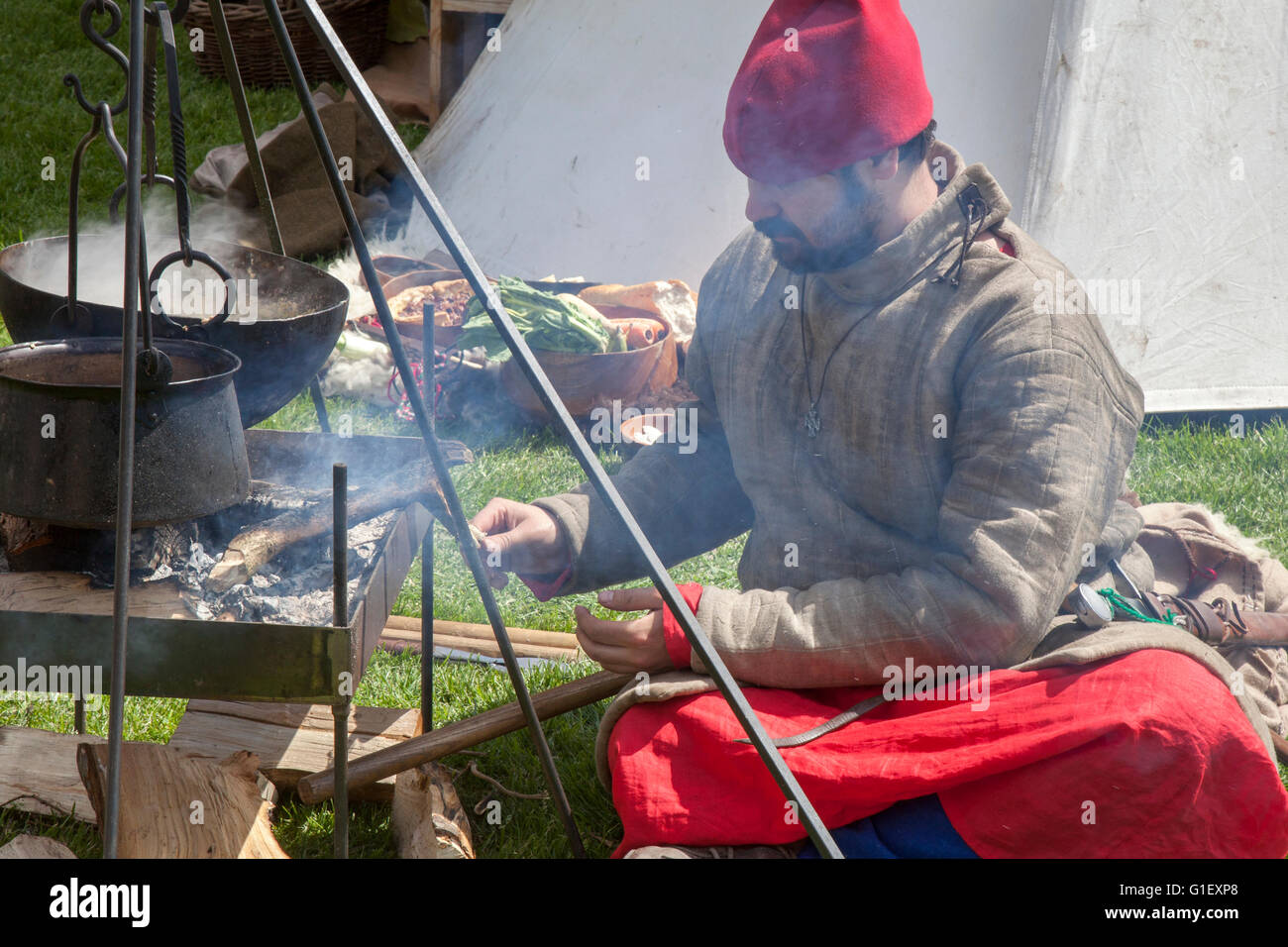 Medieval Cooking High Resolution Stock Photography and Images - Alamy