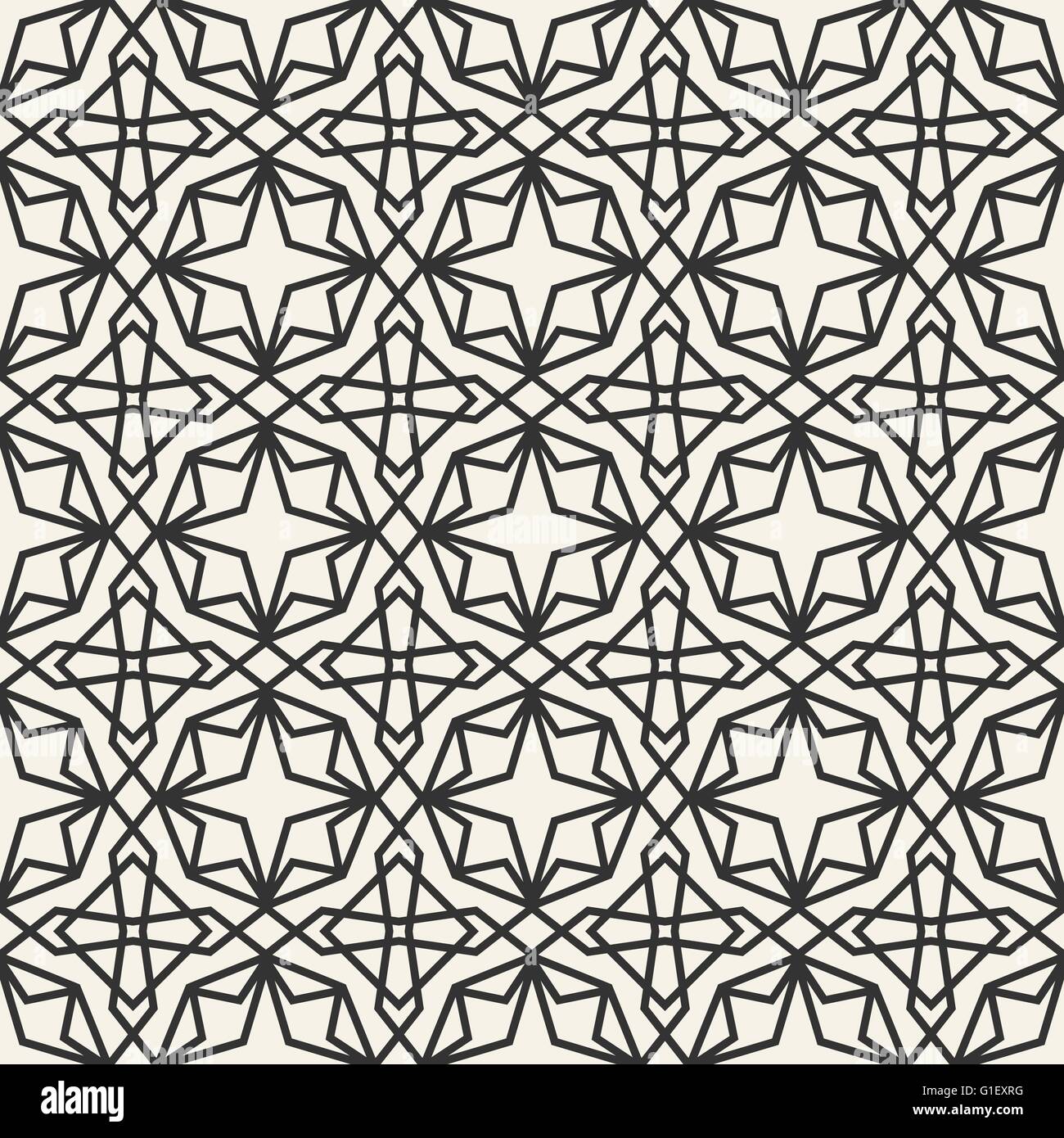 Arabic wallpaper pattern. Eastern pattern. Vector illustration of ...