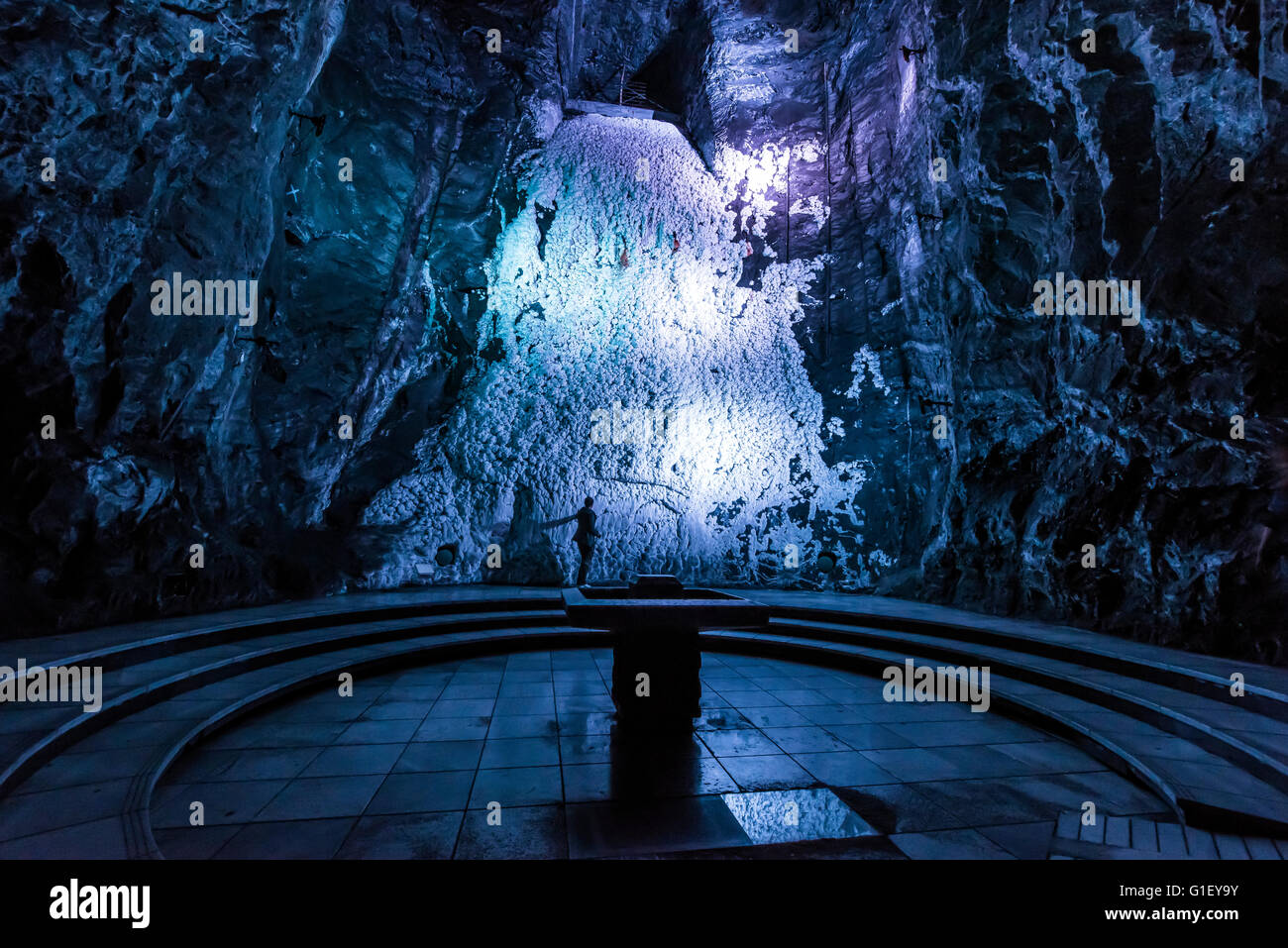 Salt cathedral interior zipaquira hi-res stock photography and images ...