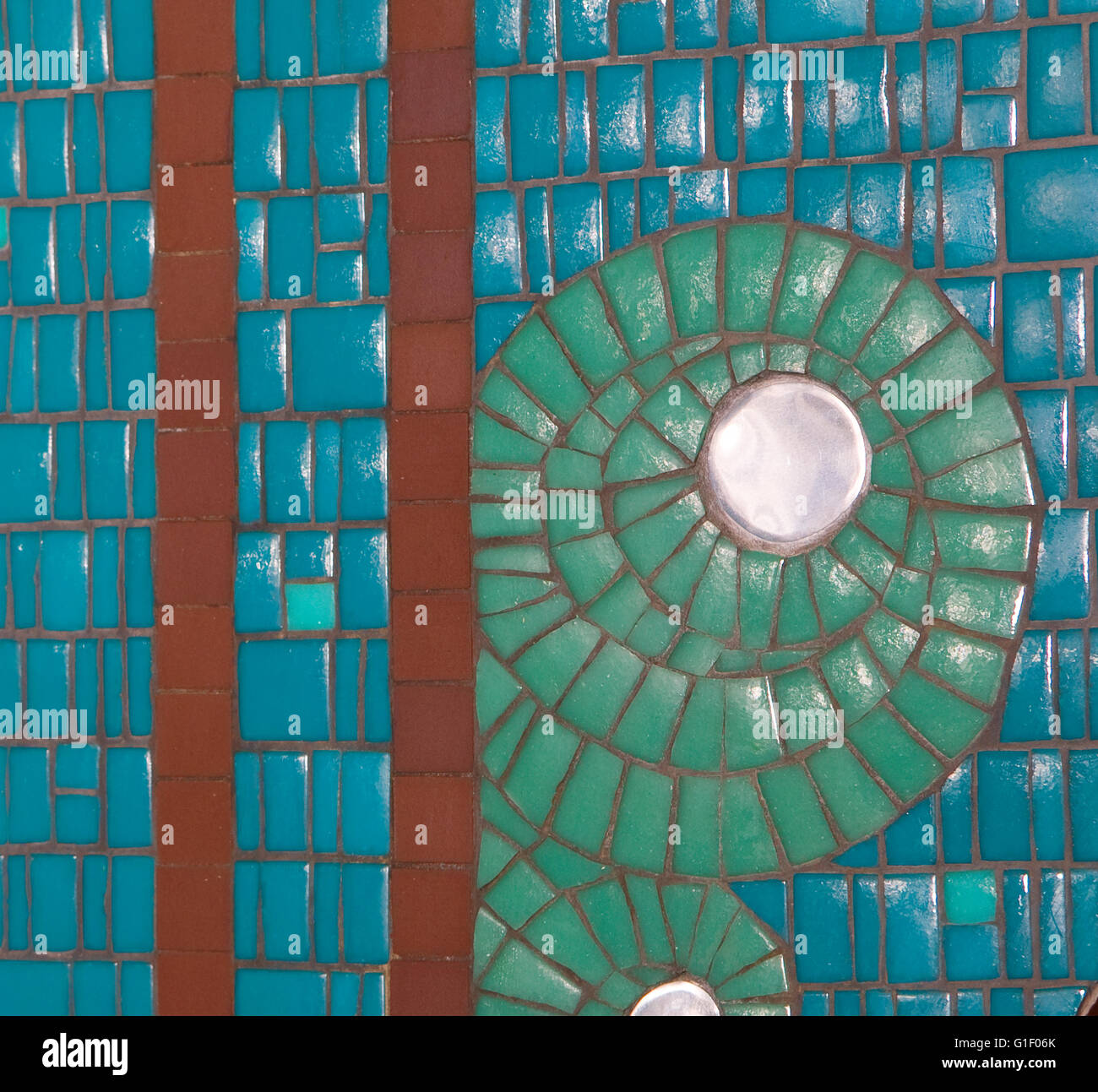 Small green tiles texture background High Resolution Stock Photography ...