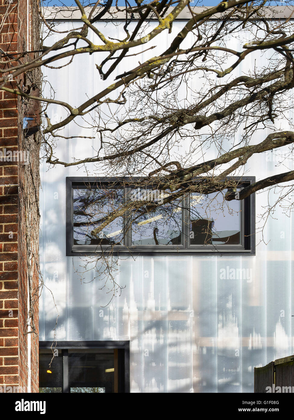 Exterior. Graveney School, Sixth Form Block, London, United Kingdom ...
