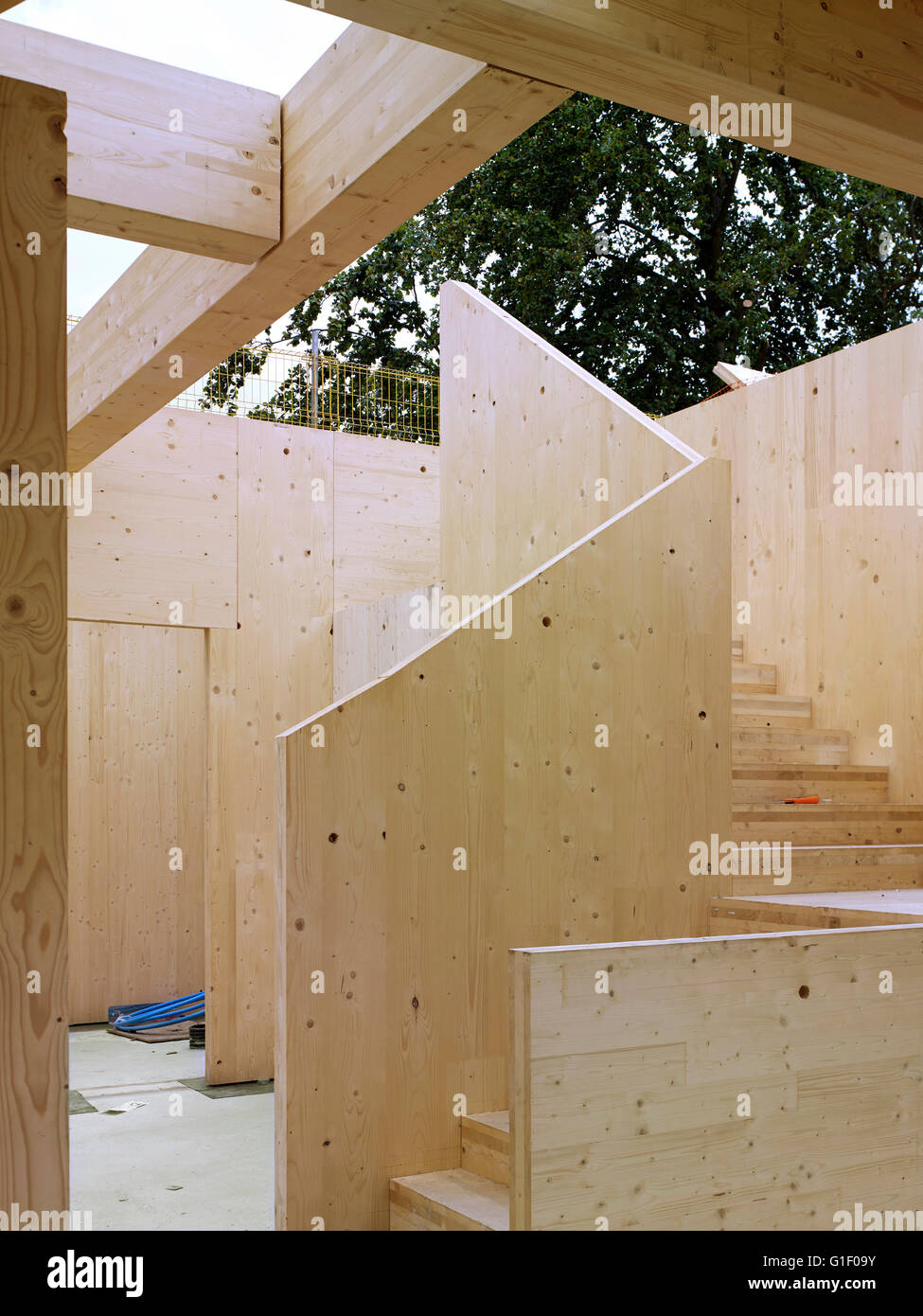 Cross Laminated Timber in construction. Graveney School, Sixth Form ...