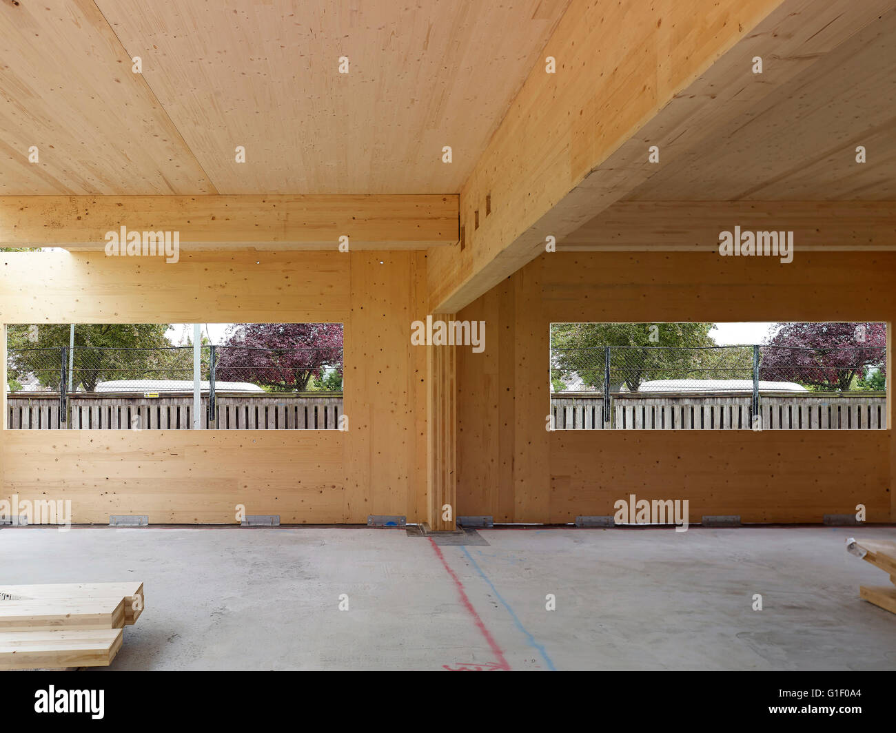 Cross Laminated Timber in construction. Graveney School, Sixth Form ...