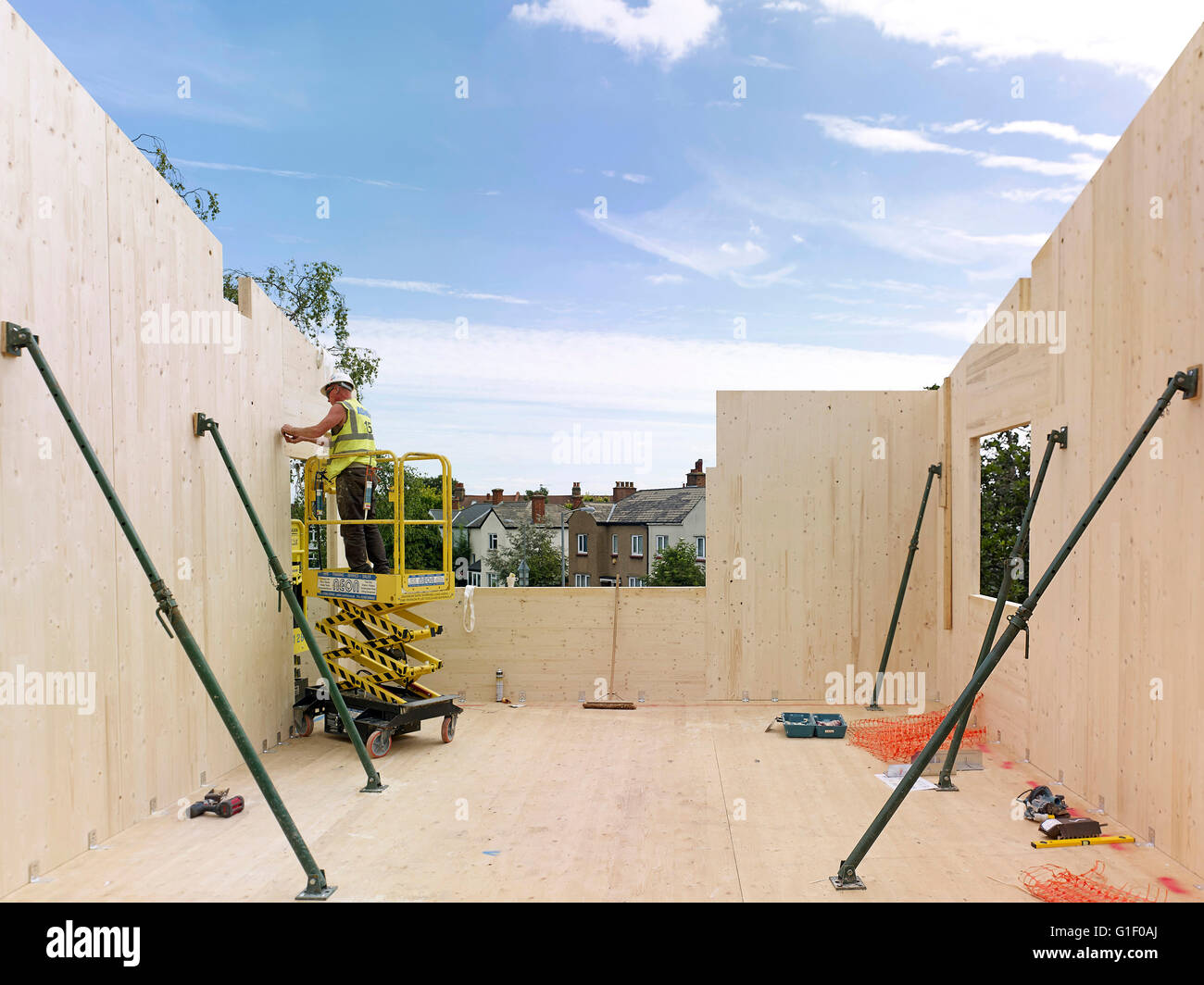 Cross laminated timber architecture hi-res stock photography and images ...