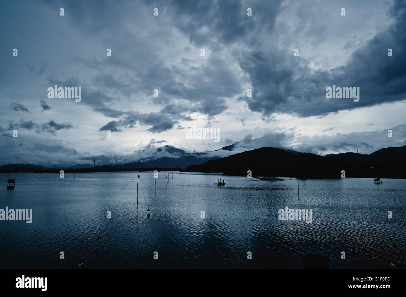 Vietnam landscape, seascape part of the Fanxipan Express series of ...