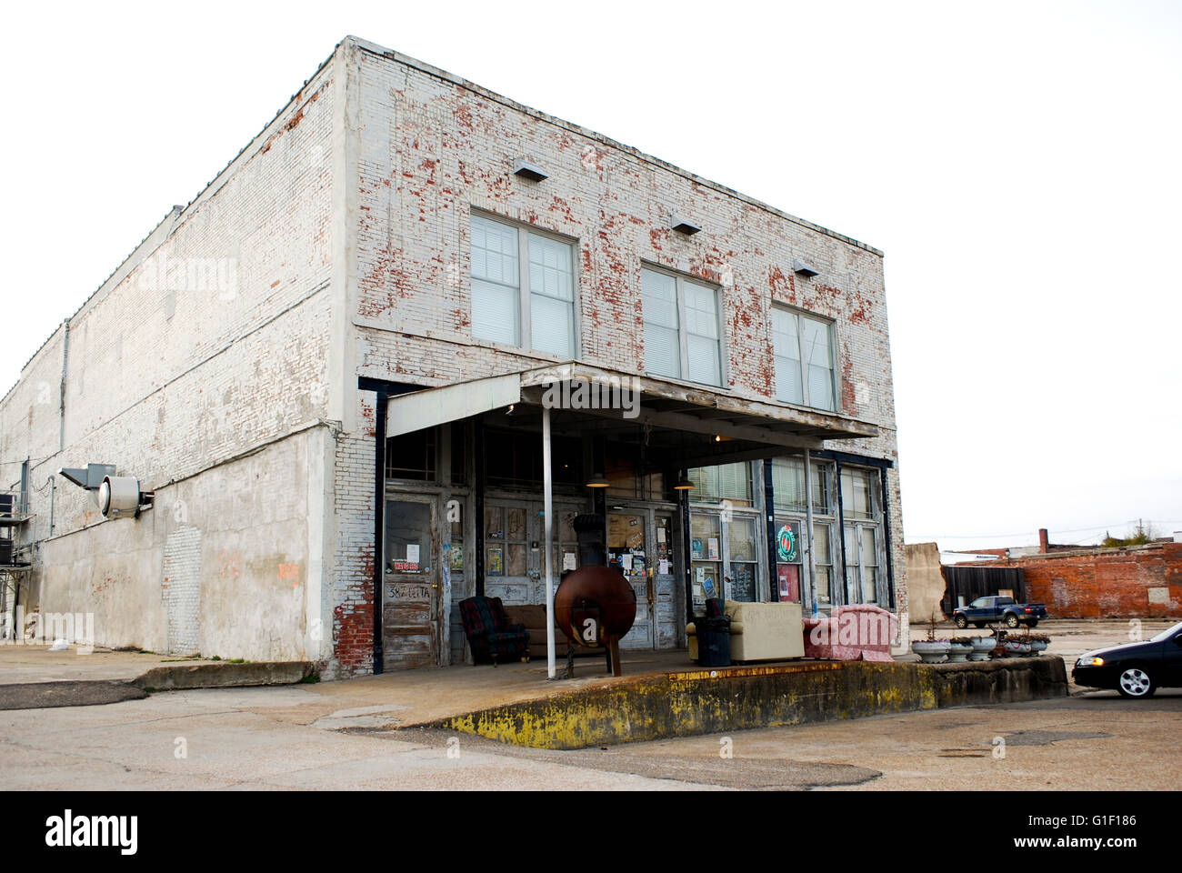 The legendary Ground Zero Blues club in Clarksdale Mississippi USA ...