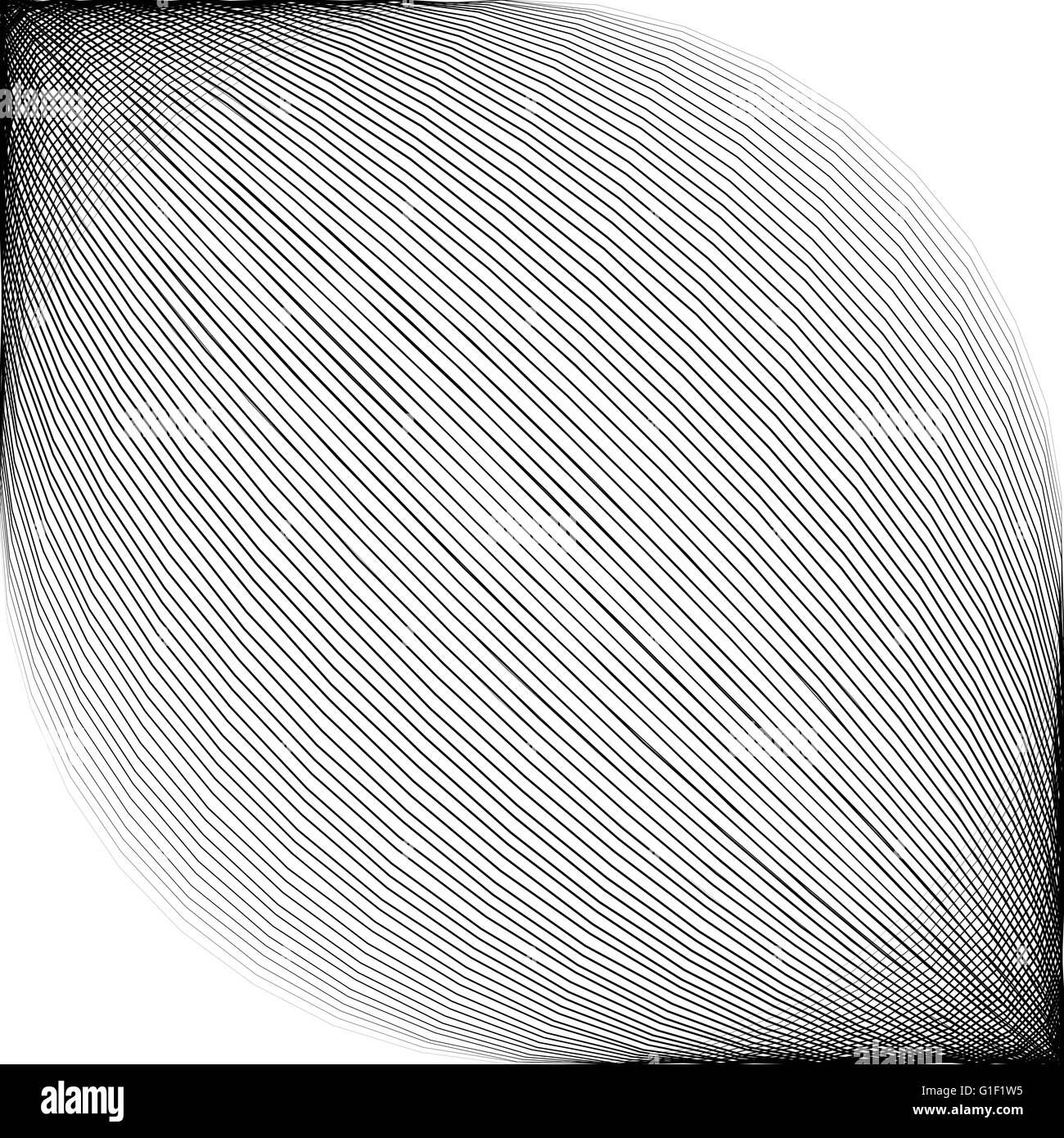 Curved diagonal lines Black and White Stock Photos & Images - Alamy