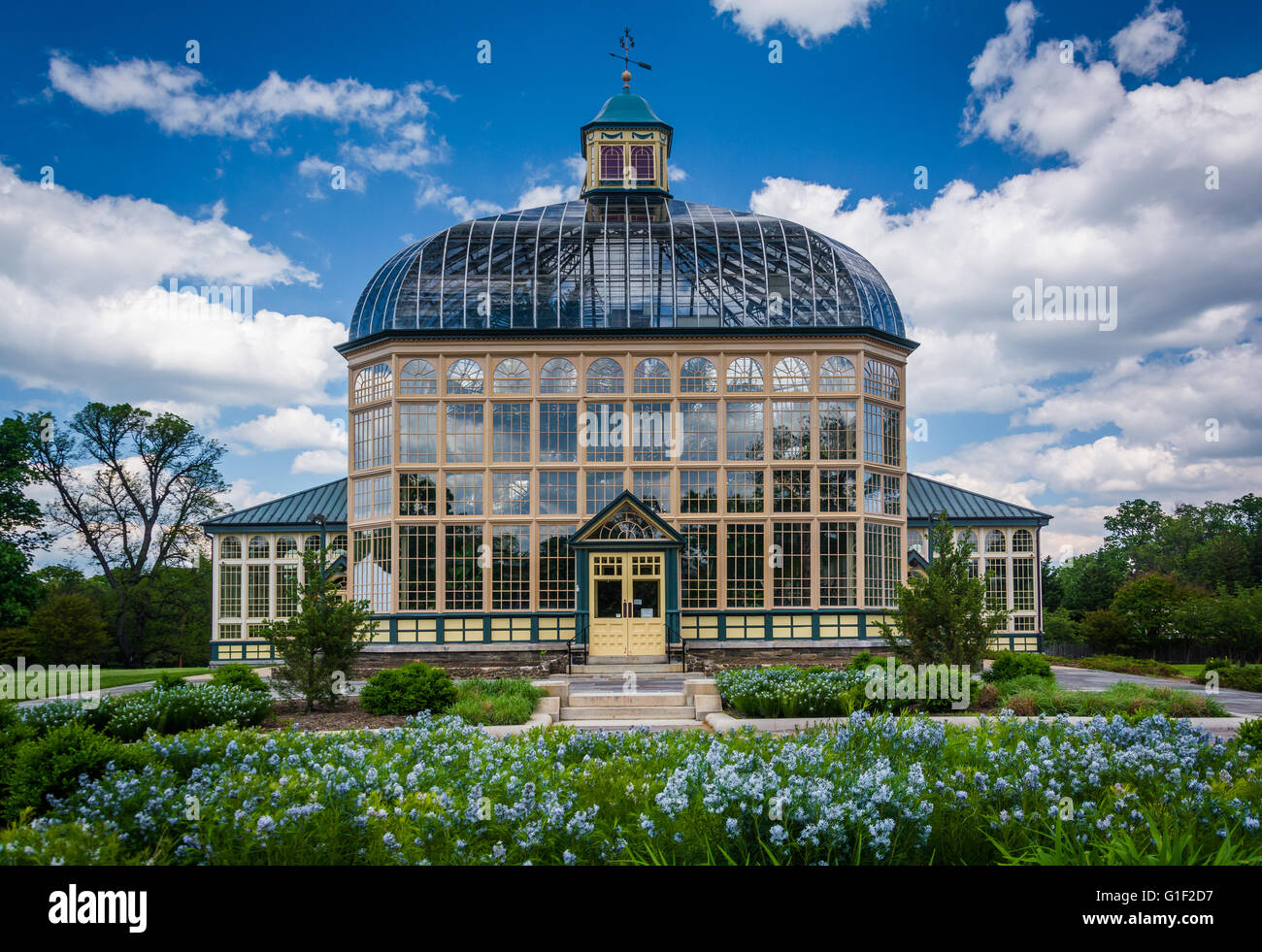 Gardens and the Howard Peters Rawlings Conservatory in Druid Hill Park ...