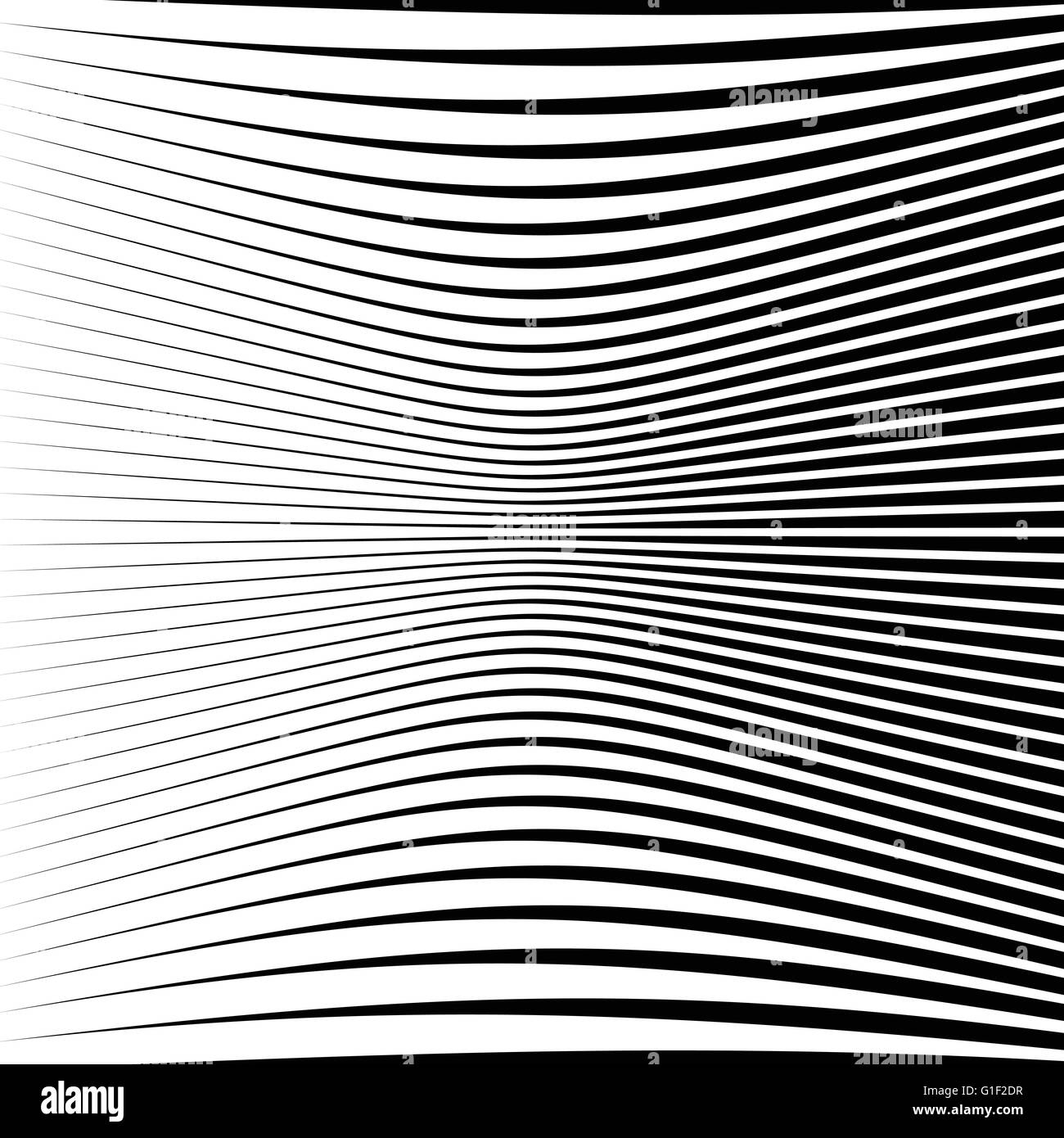 Abstract geometric pattern with squeezed-compressed distortion effect ...