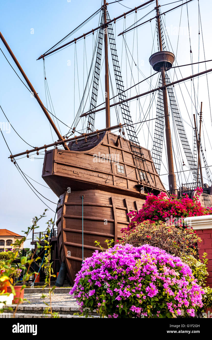 Malaysia Malacca The Malacca Maritime Museum Stock Photo - Alamy