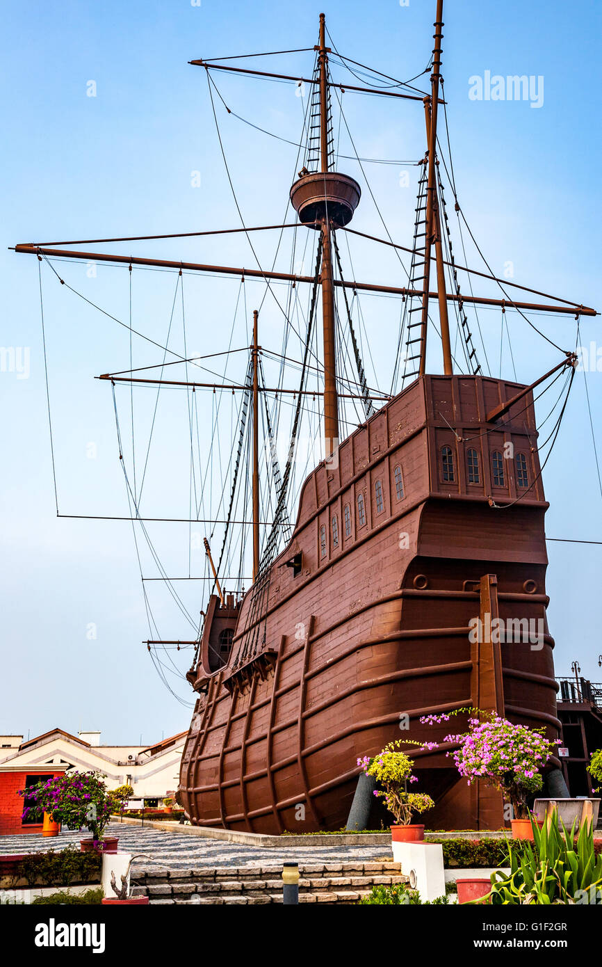 Malaysia Malacca The Malacca Maritime Museum Stock Photo - Alamy