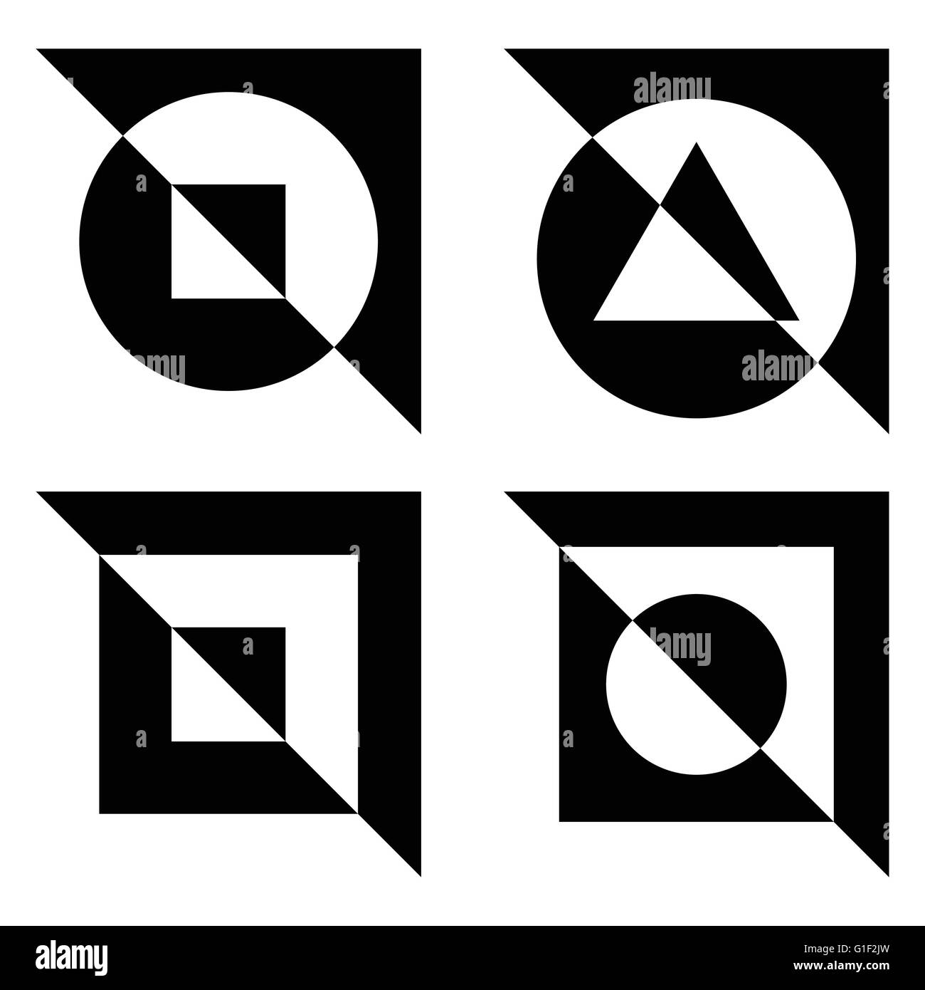 Contrasty marble texture like seamlessly repeatable tiles. Abstract ...