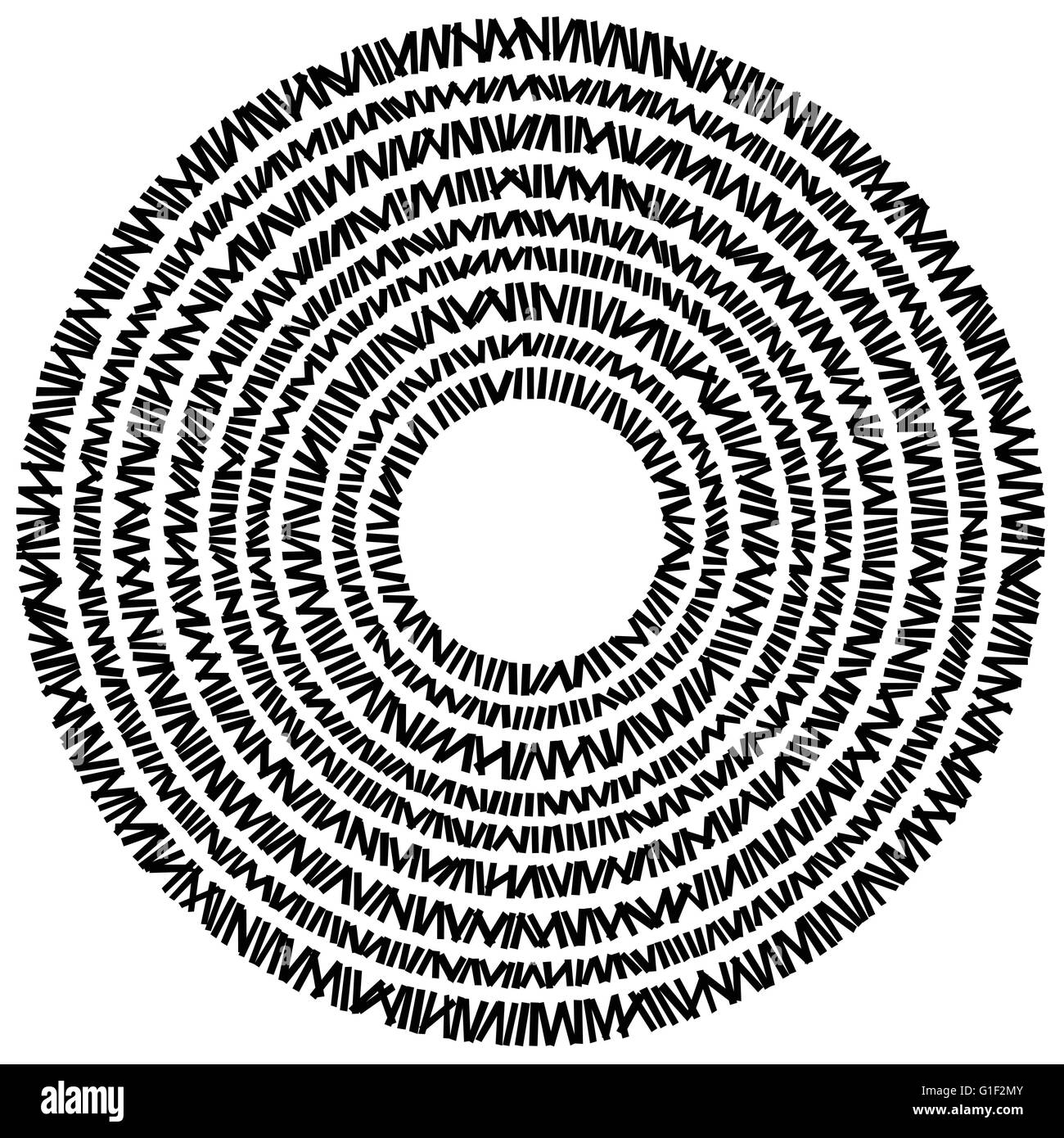 Concentric circle element made rectangles hi-res stock photography and ...