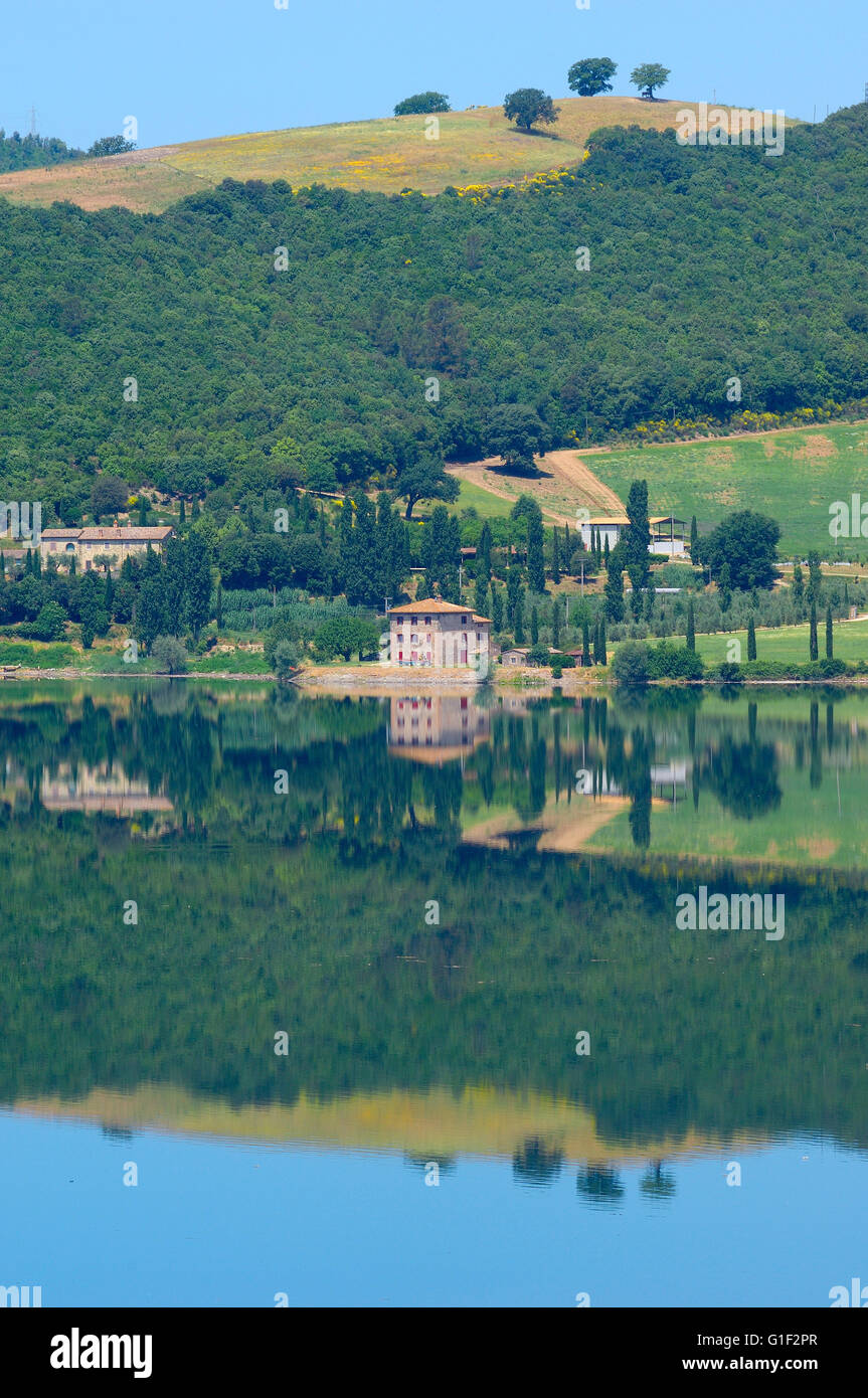 Corbara lake. Lago di Corbara. Tiber Valley. Todi. Umbria. Italy ...