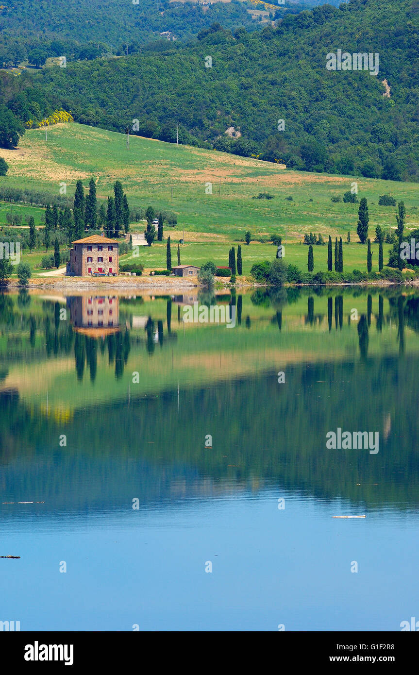 Corbara lake. Lago di Corbara. Tiber Valley. Todi. Umbria. Italy ...