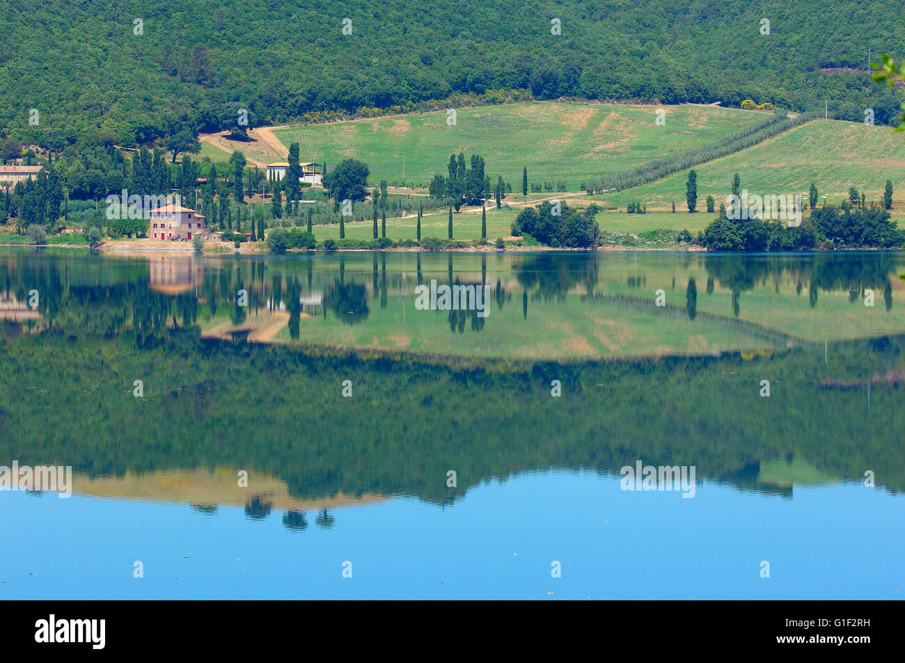 Corbara lake. Lago di Corbara. Tiber Valley. Todi. Umbria. Italy ...