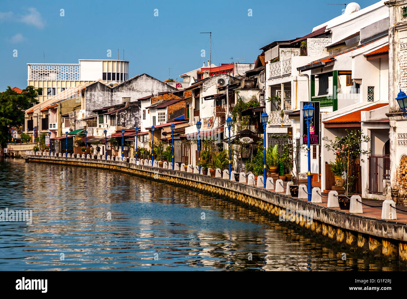 Malaysia Malacca The Malacca river Stock Photo - Alamy