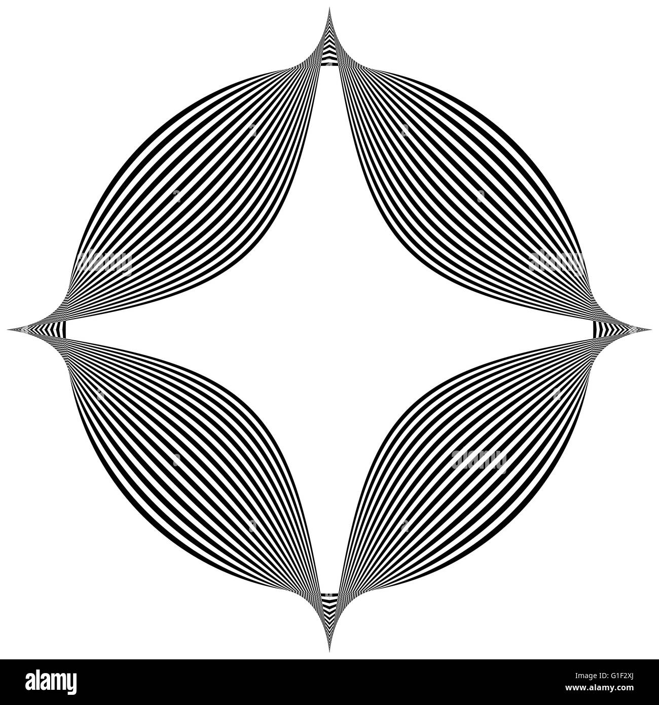 Abstract spiky pointed shape isolated hi-res stock photography and ...