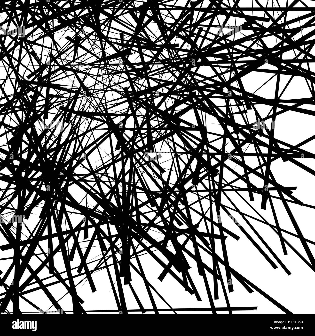 Chaotic irregular, random, scattered lines artistic geometric image ... Chaotic irregular, random, scattered lines artistic geometric image ...