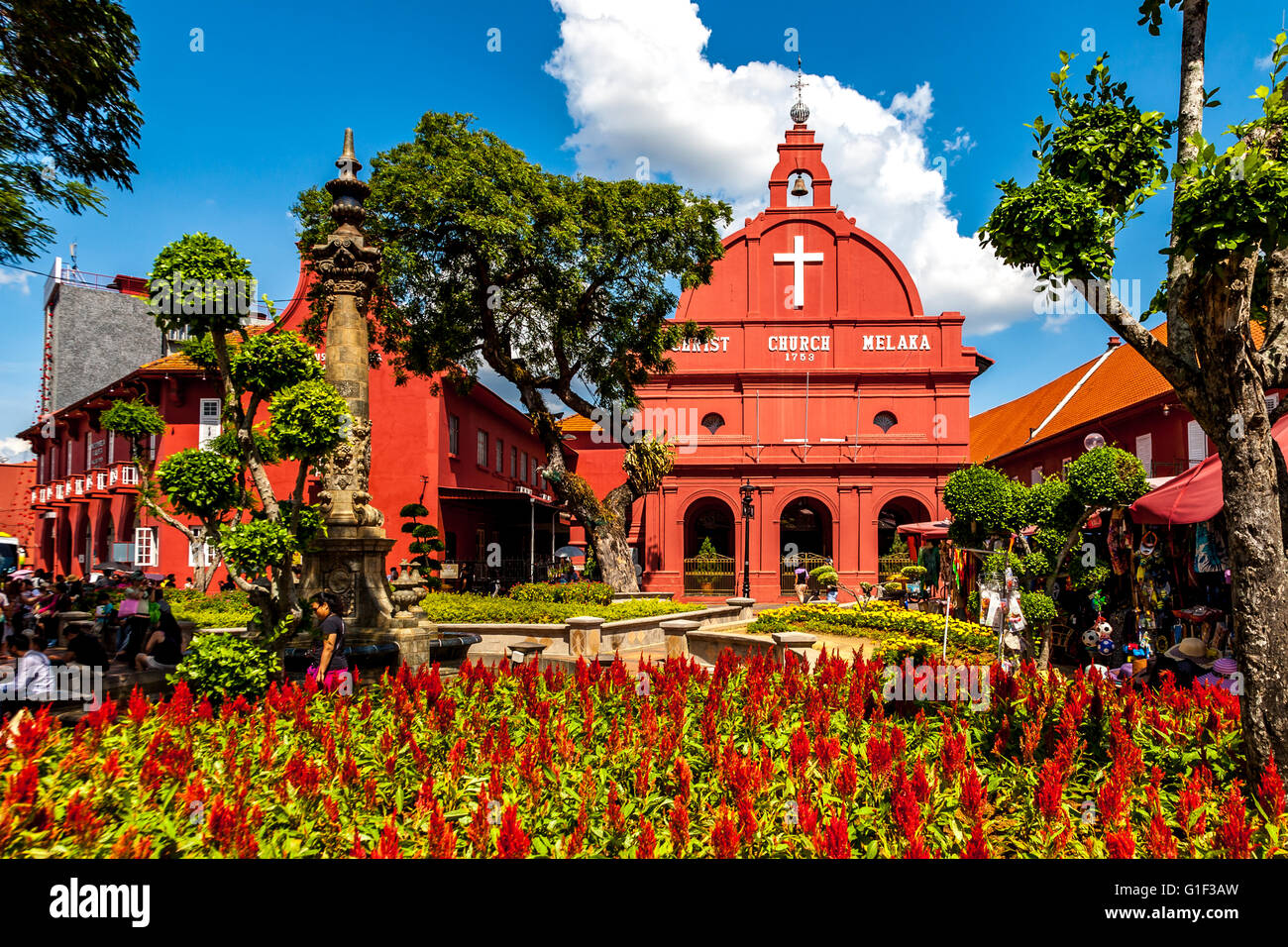 Malaysia Malacca Dutch Square Stock Photo - Alamy