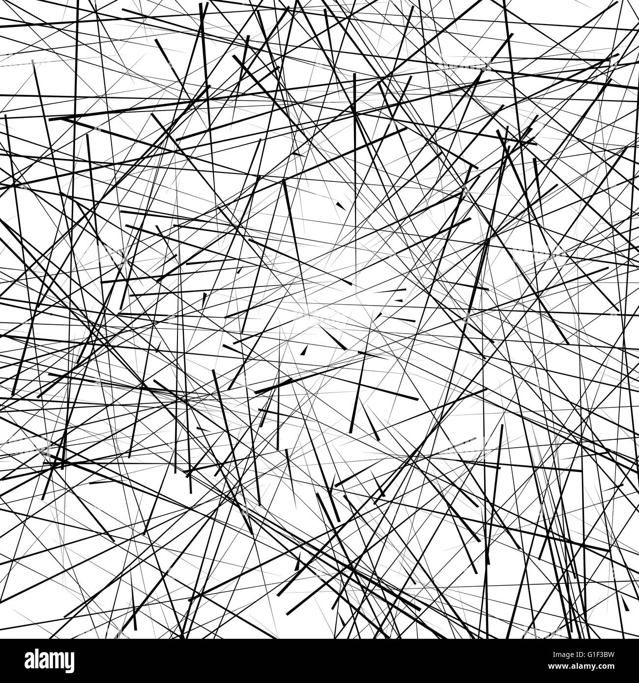 Chaotic irregular, random, scattered lines artistic geometric image ... Chaotic irregular, random, scattered lines artistic geometric image ...