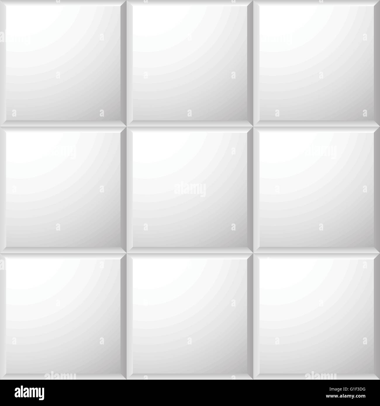 Beveled ceramic tiles pattern. seamlessly repeatable grayscale ...