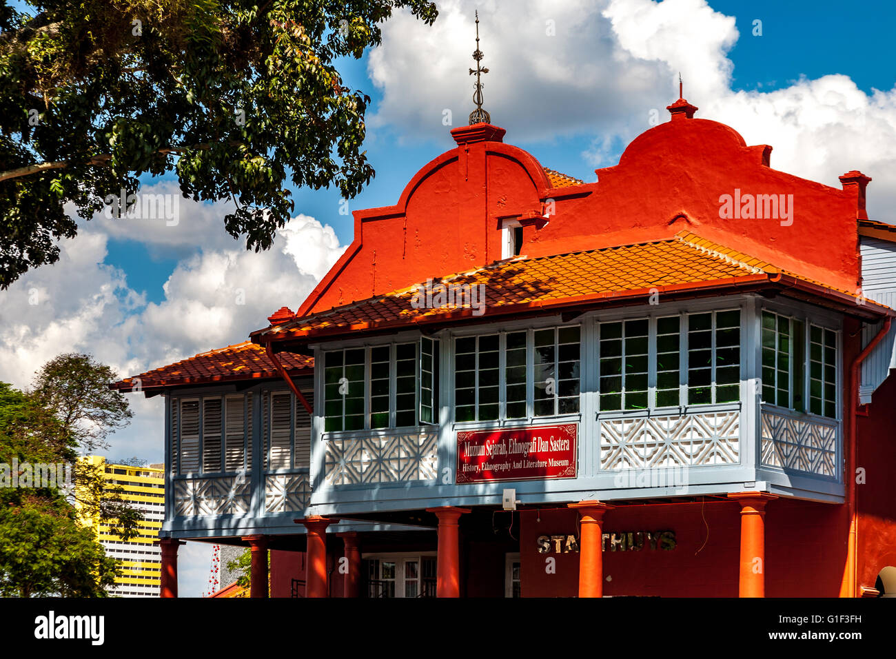 Malaysia Malacca The Stadthuys, the old Dutch colonial office Stock ...