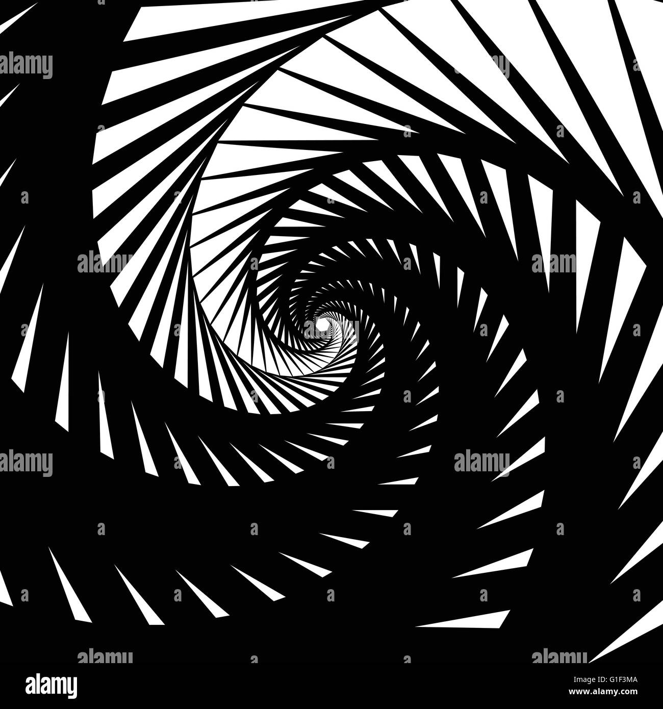 Abstract Background Pattern With Spirally Vortex Effect Abstract Monochrome Backdrop Spiraling