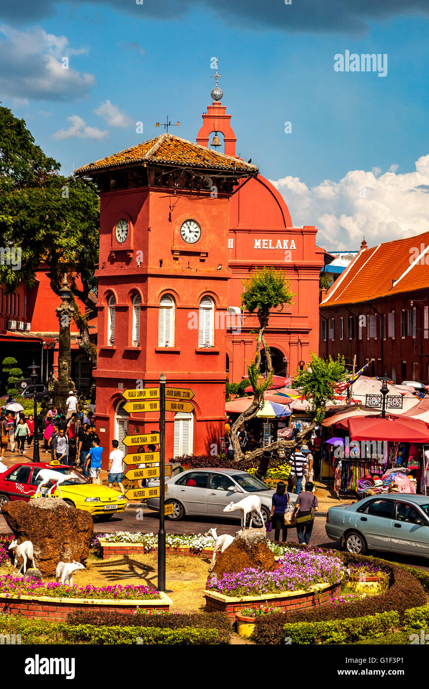 Malaysia Malacca Dutch Square Stock Photo - Alamy