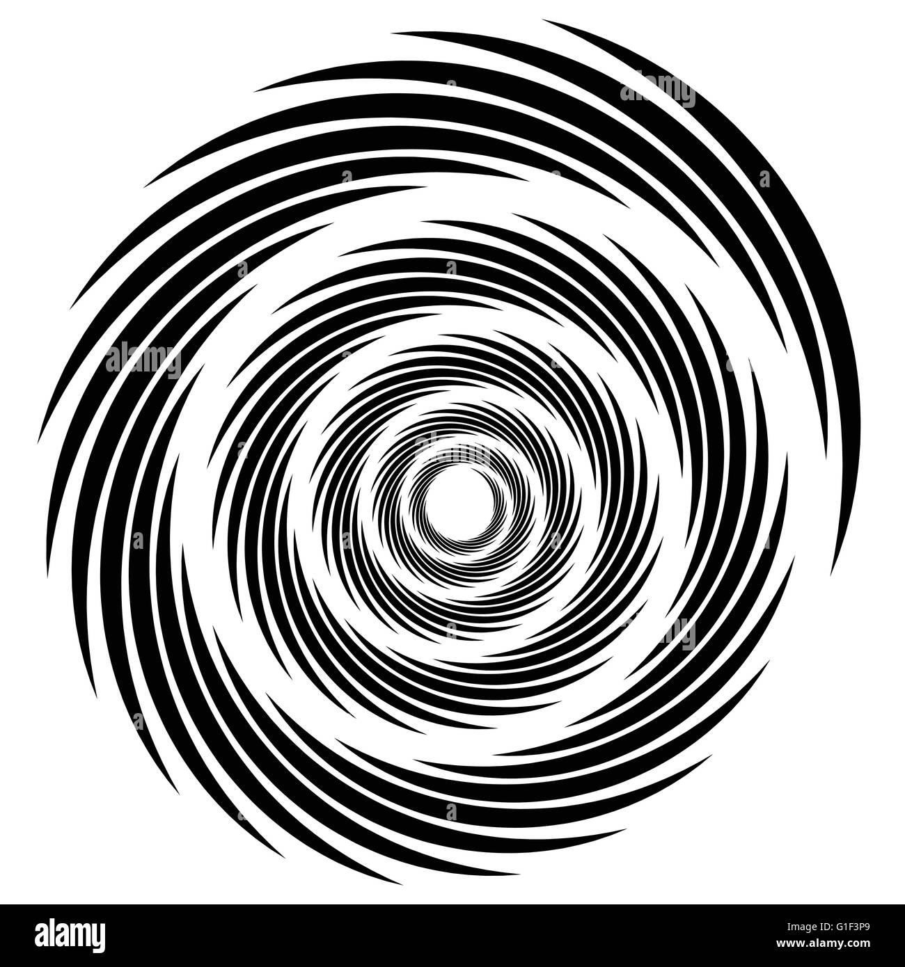 Spiral, vortex, whorl, swirl shapes. Abstract element(s Stock Vector ...