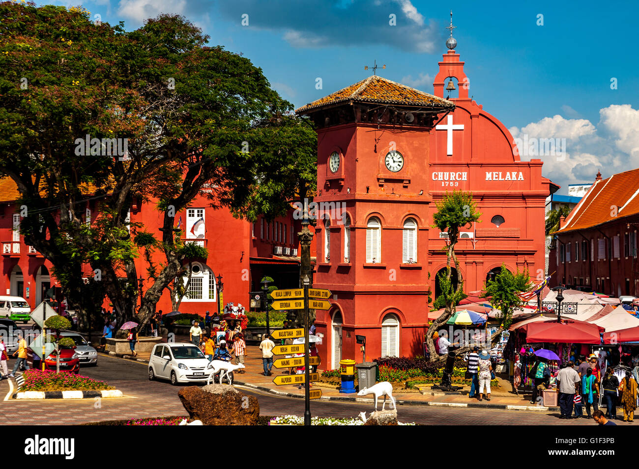 Malaysia malacca dutch square hi-res stock photography and images - Alamy