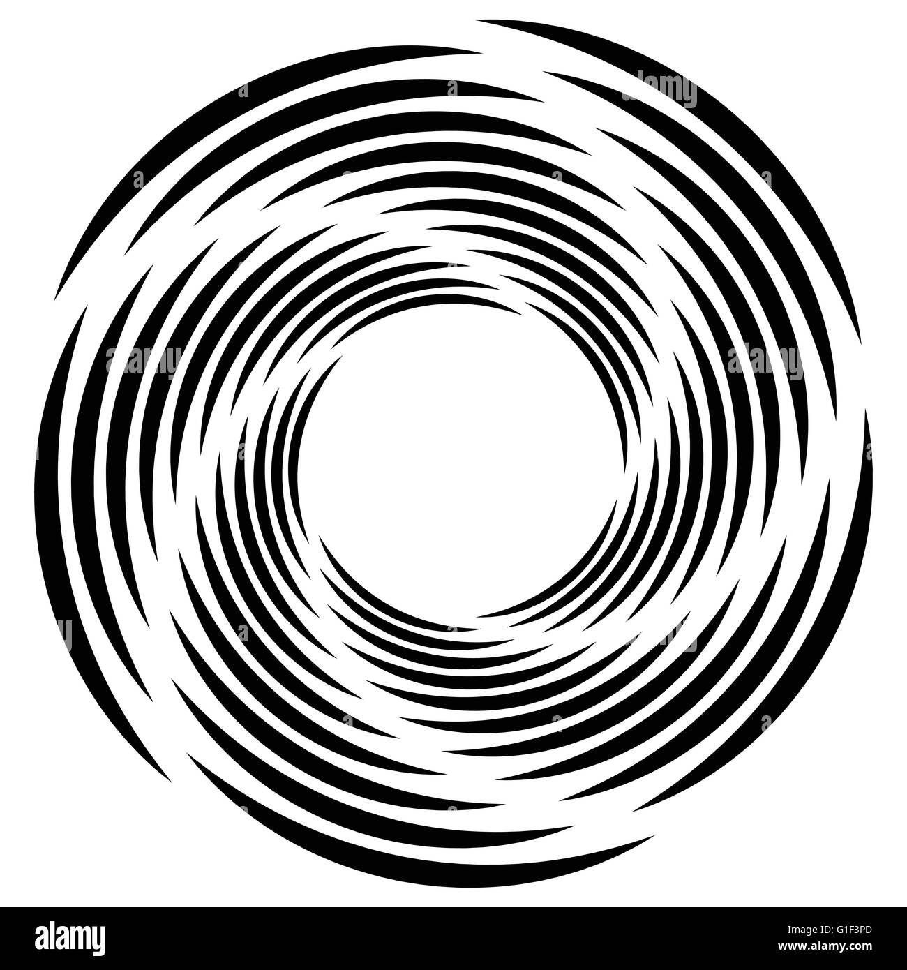 Spiral, vortex, whorl, swirl shapes. Abstract element(s Stock Vector ...