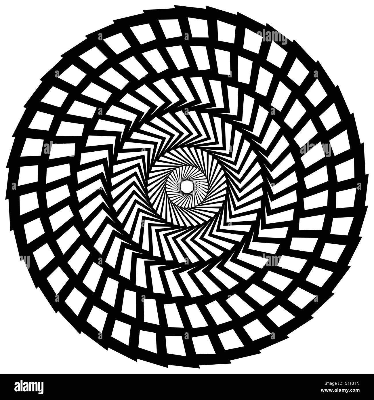 Abstract spiral shape, spiral, vortex element. Abstract radial ...