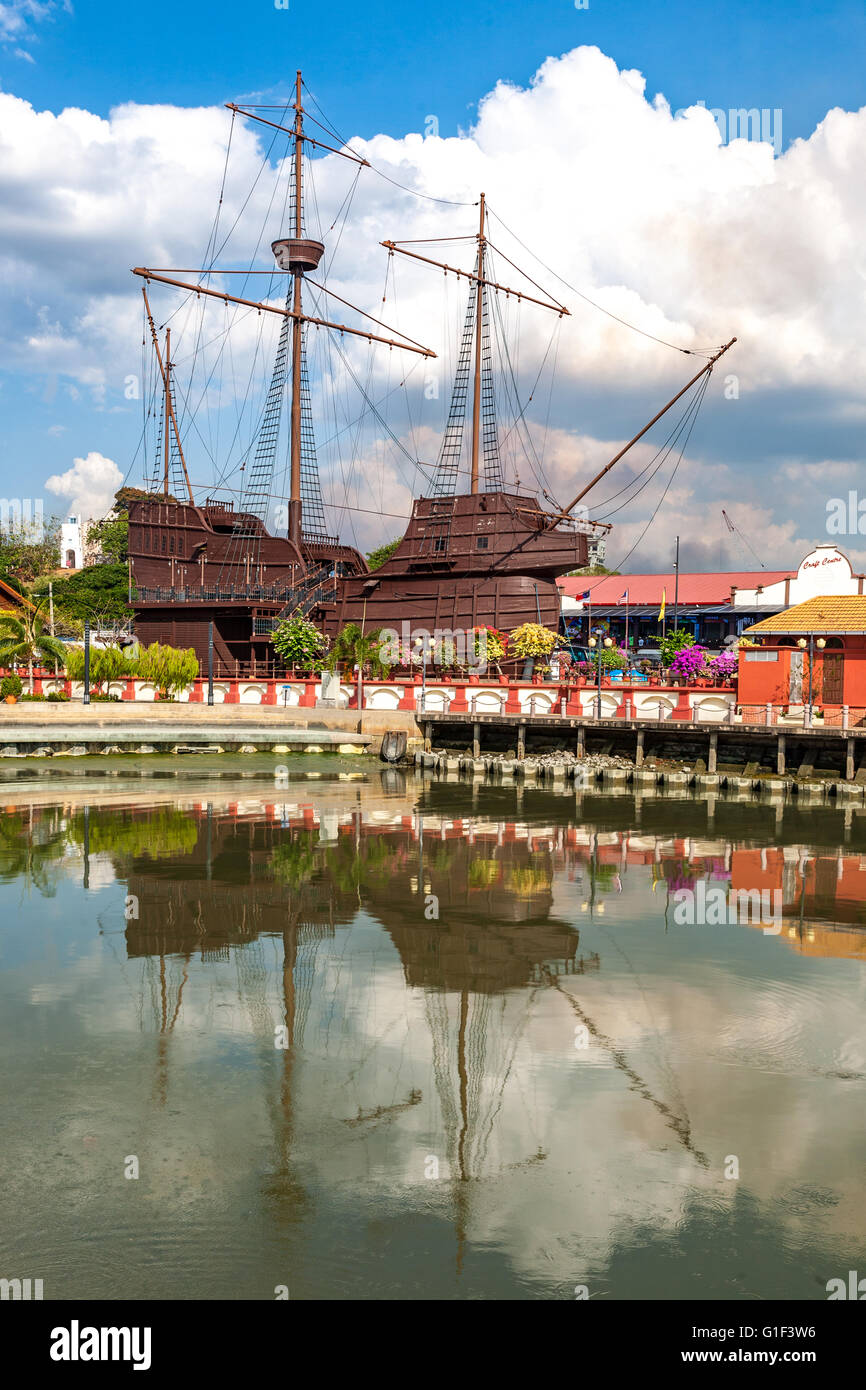 Malaysia Malacca The Malacca Maritime Museum Stock Photo - Alamy