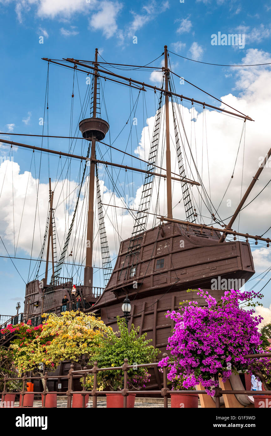 Malaysia Malacca The Malacca Maritime Museum Stock Photo - Alamy