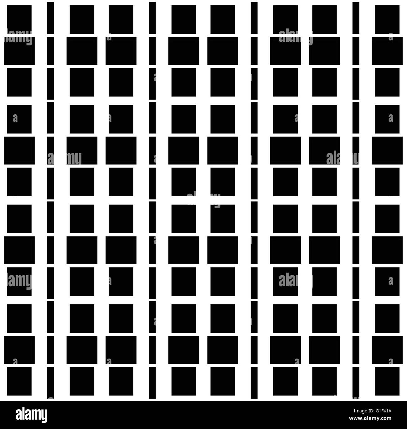 Repeatable background with squares, rectangles - Abstract monochrome ...