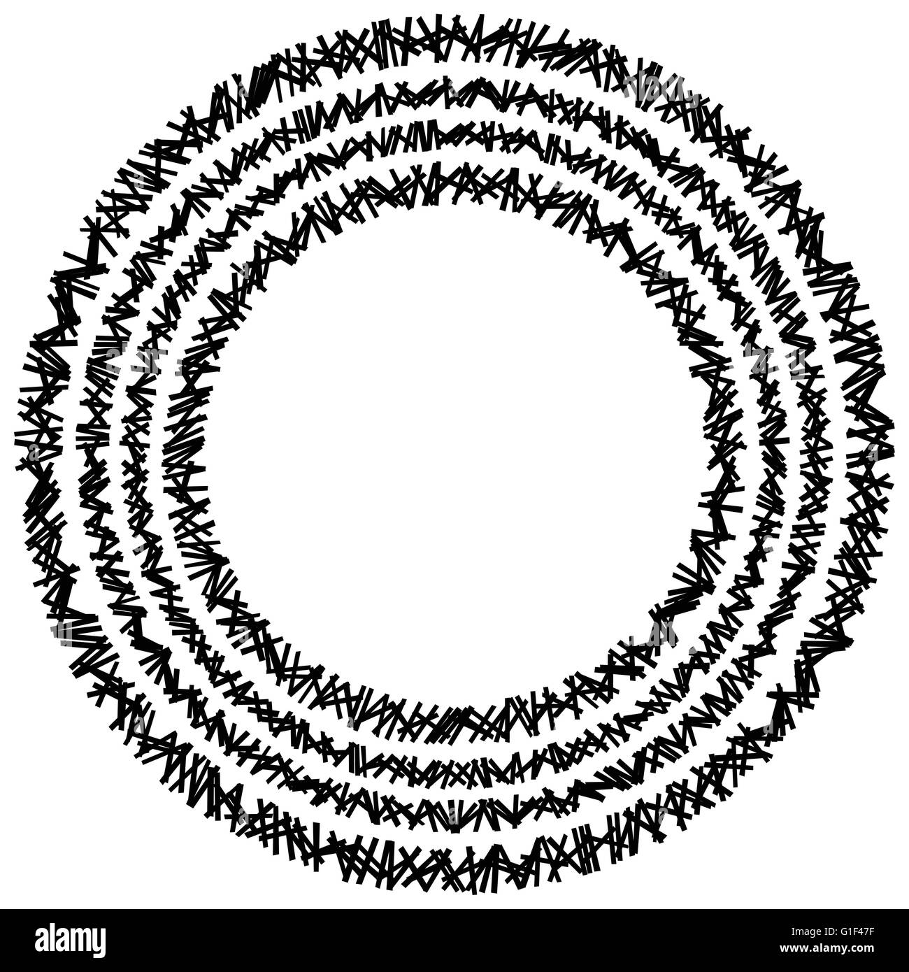 Concentric circle element made rectangles hi-res stock photography and ...