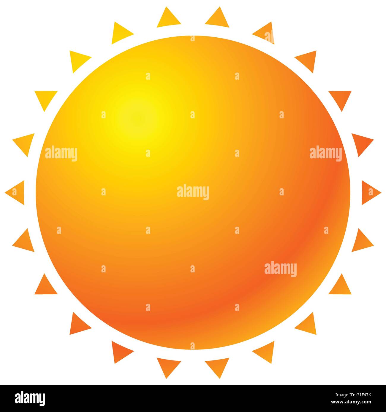 Sun graphics with bright gradient fill. Graphic for summer, solarium ...