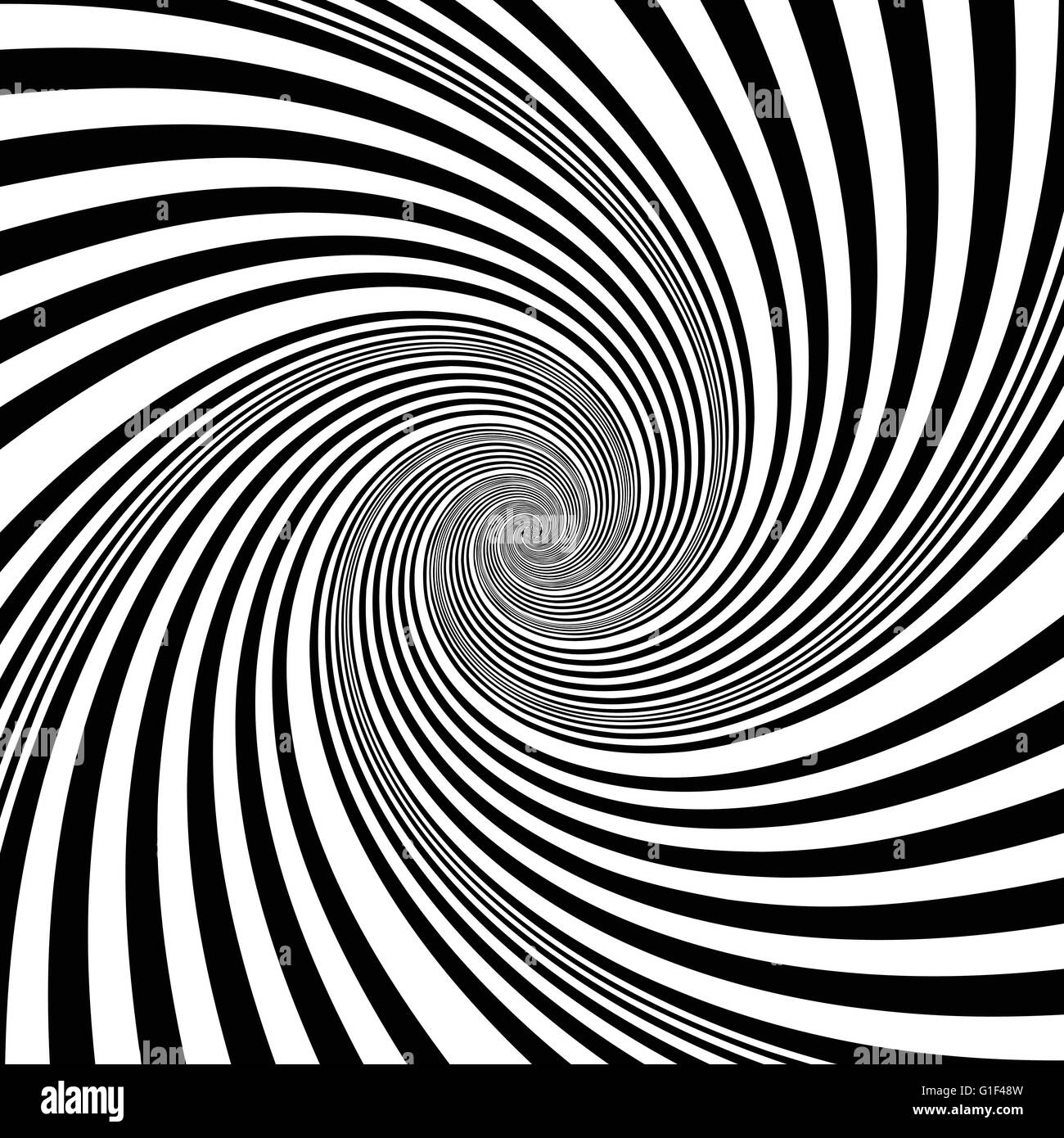 Spiral effect Black and White Stock Photos & Images - Alamy