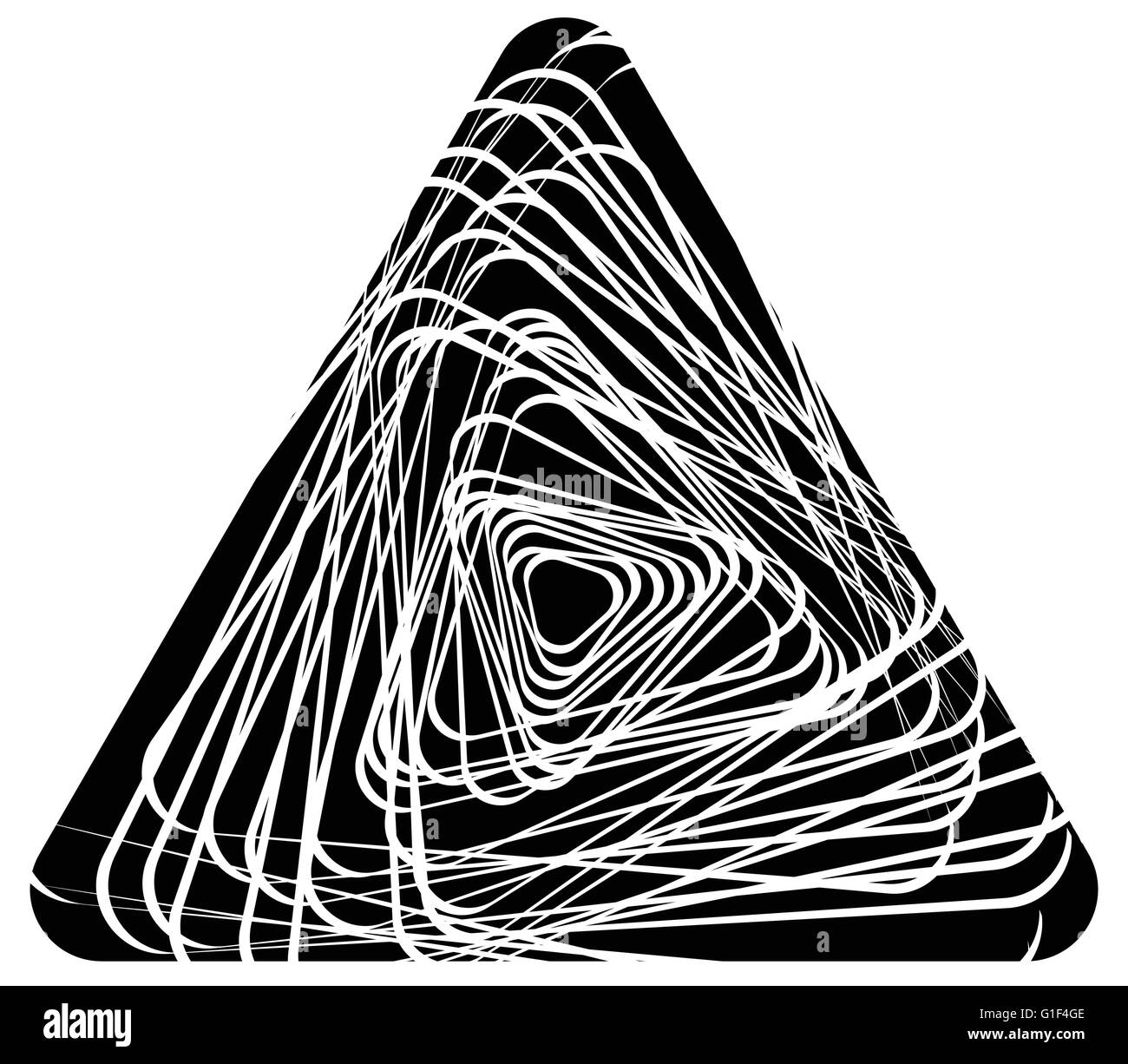 Scattered triangles Black and White Stock Photos & Images - Alamy