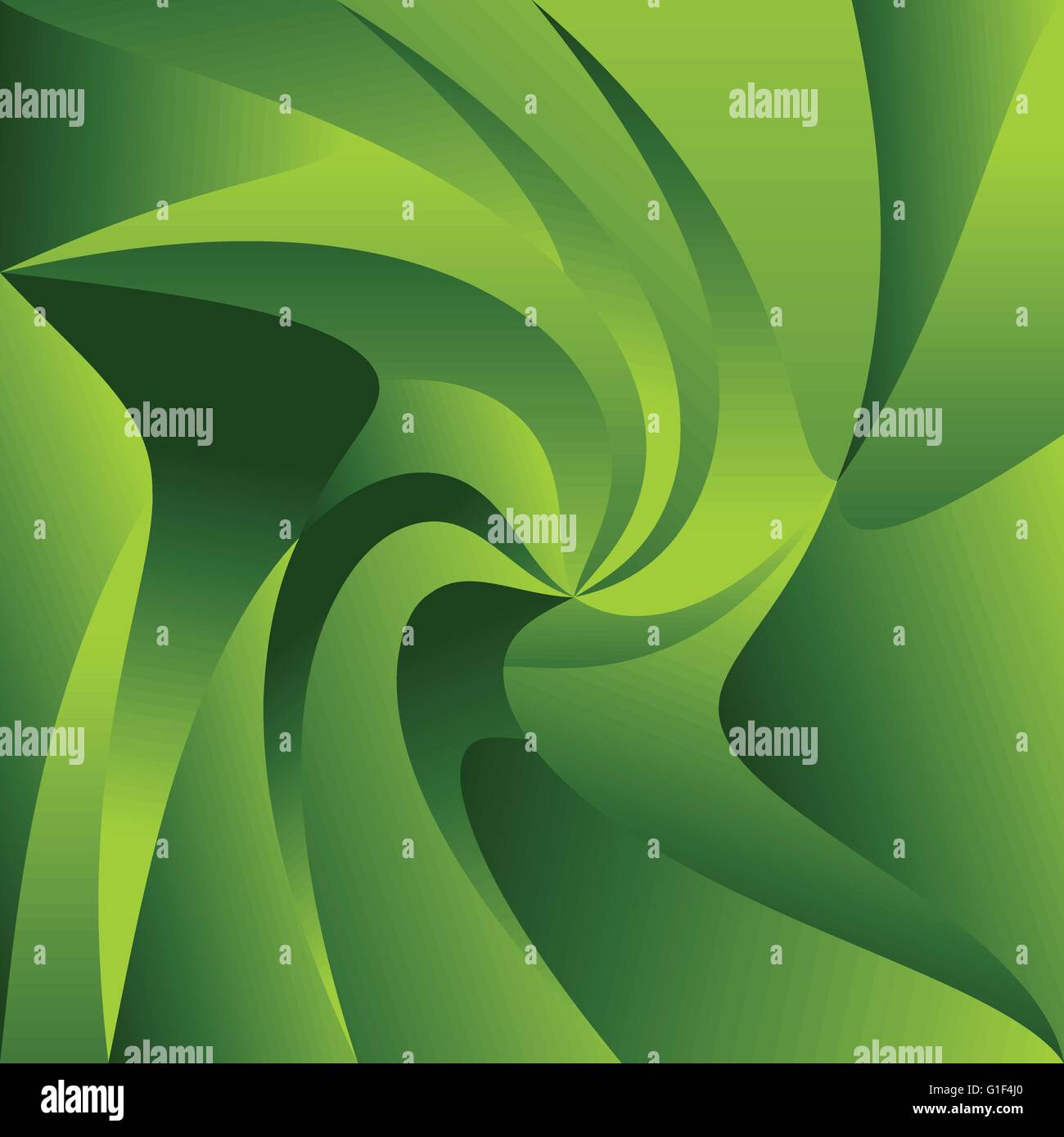 Swirly, spirally colorful background. Triangular shapes with distortion ...