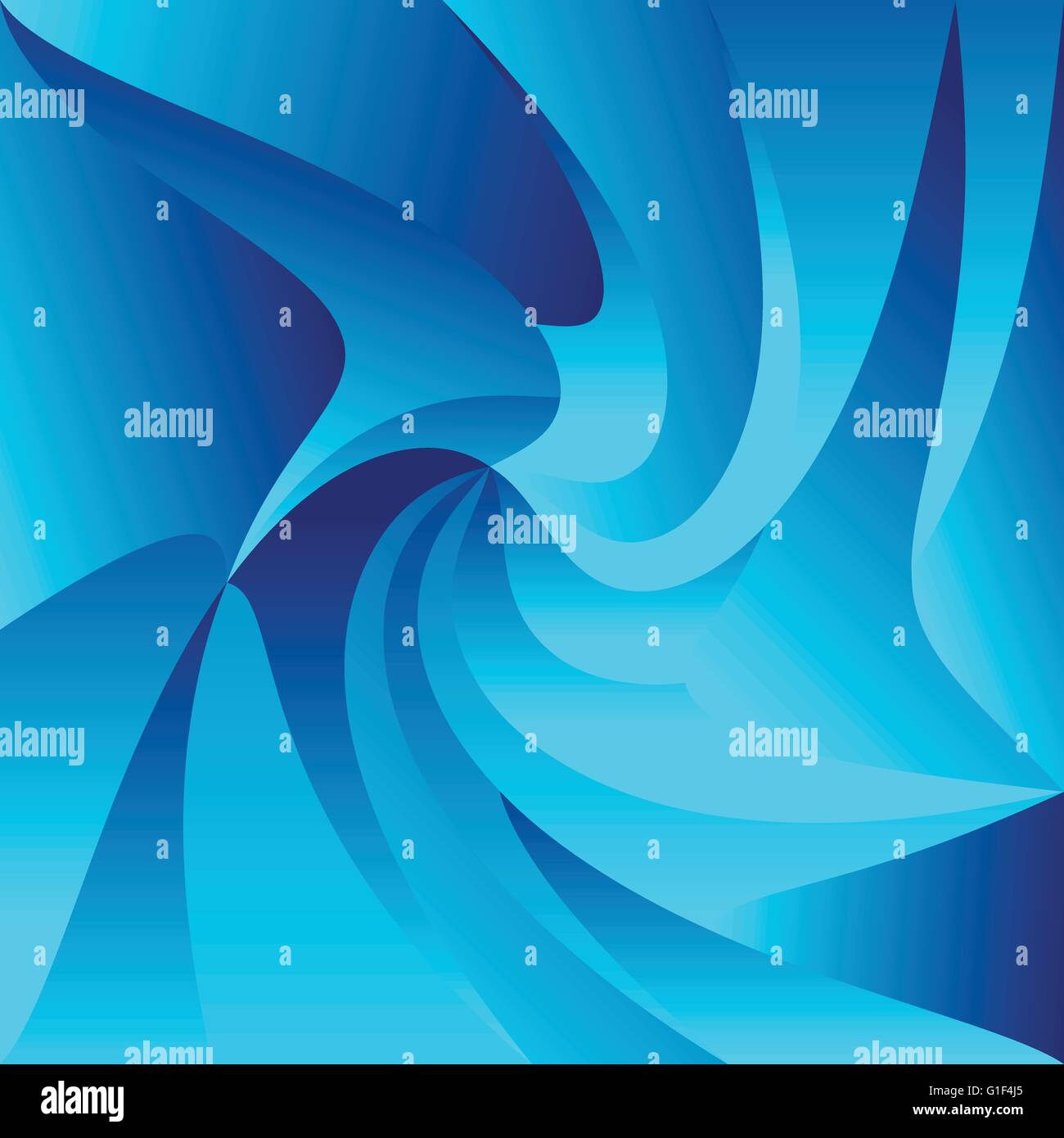 Swirly, spirally colorful background. Triangular shapes with distortion ...
