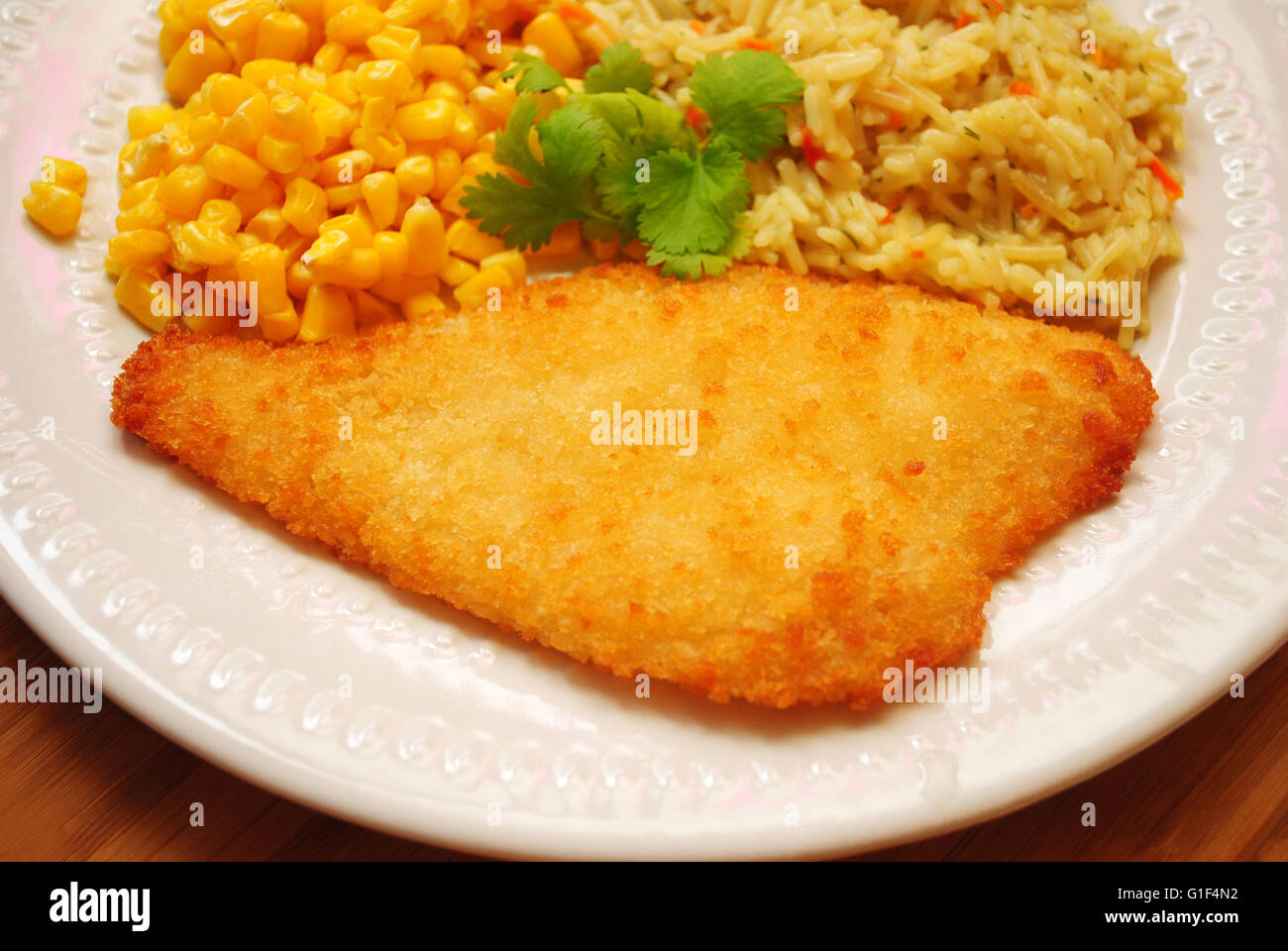 Serving baked fish fillet hi-res stock photography and images - Alamy