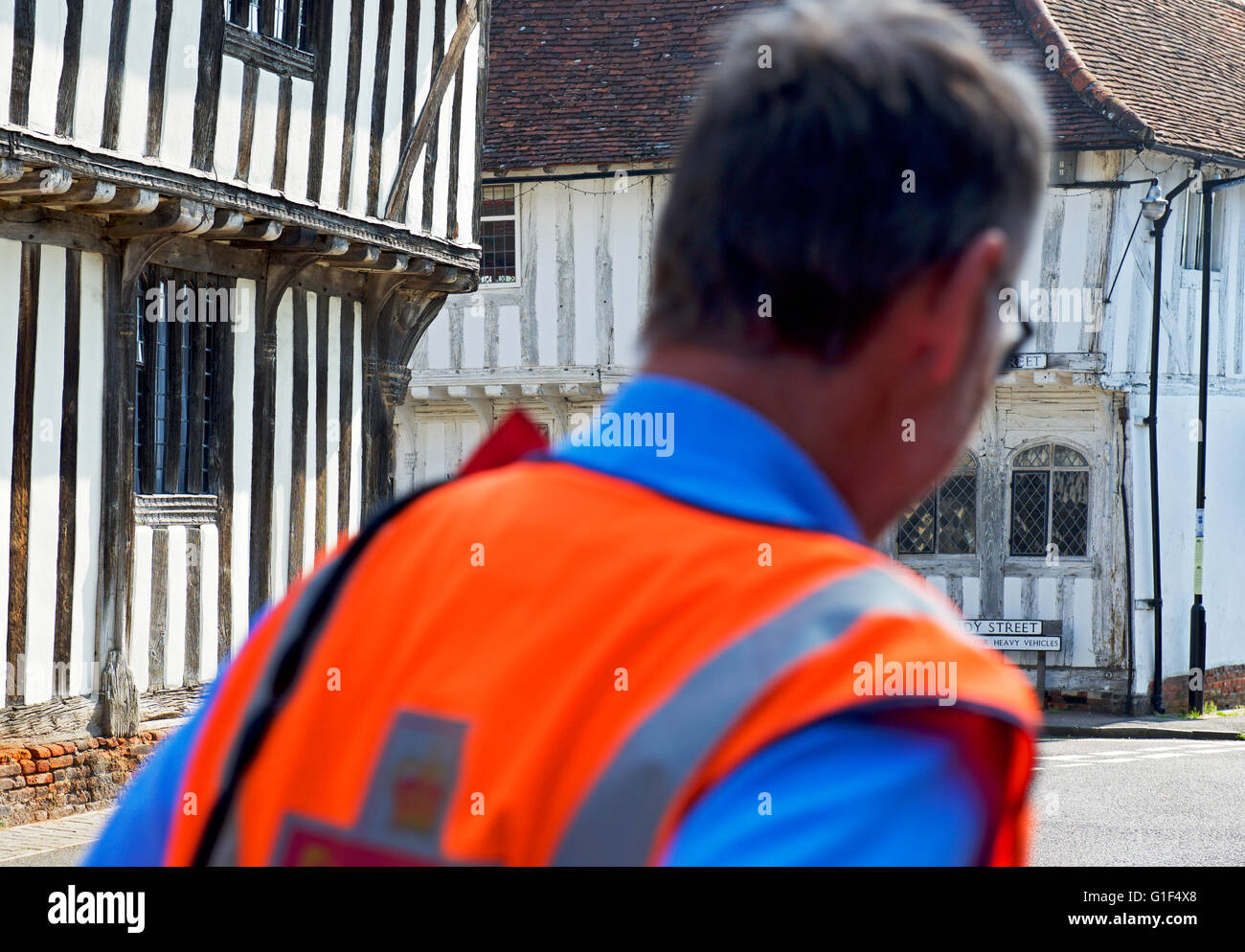 Village postman hi-res stock photography and images - Alamy