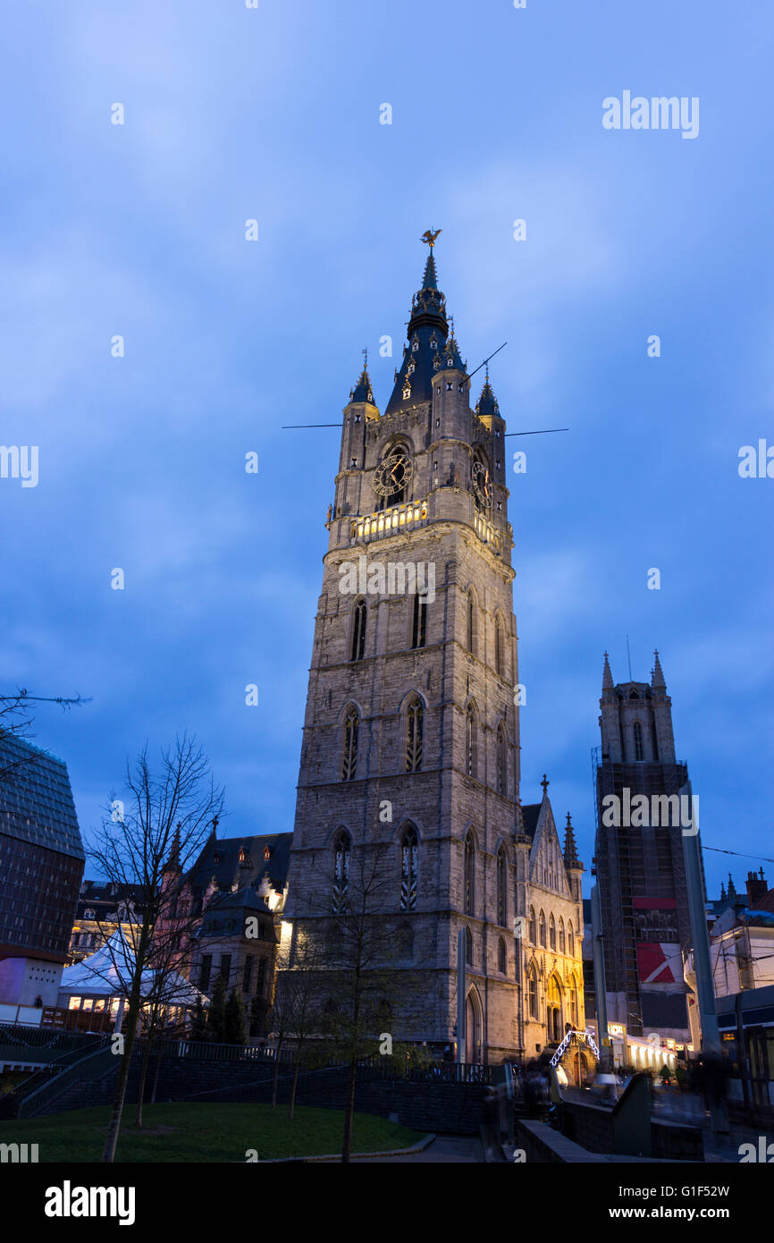 Belfry ghent belgium hi-res stock photography and images - Alamy