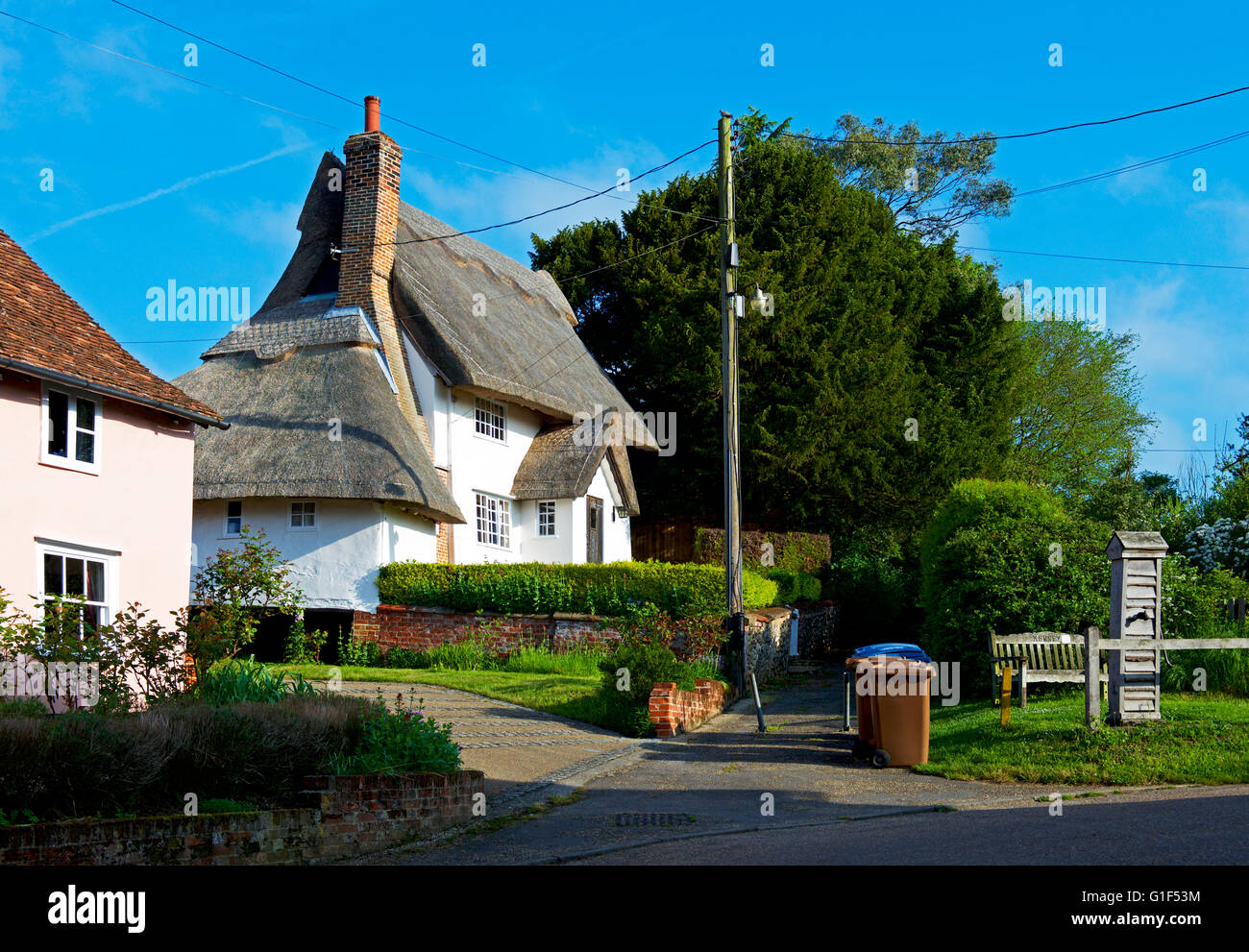 Kersey village suffolk hi-res stock photography and images - Alamy