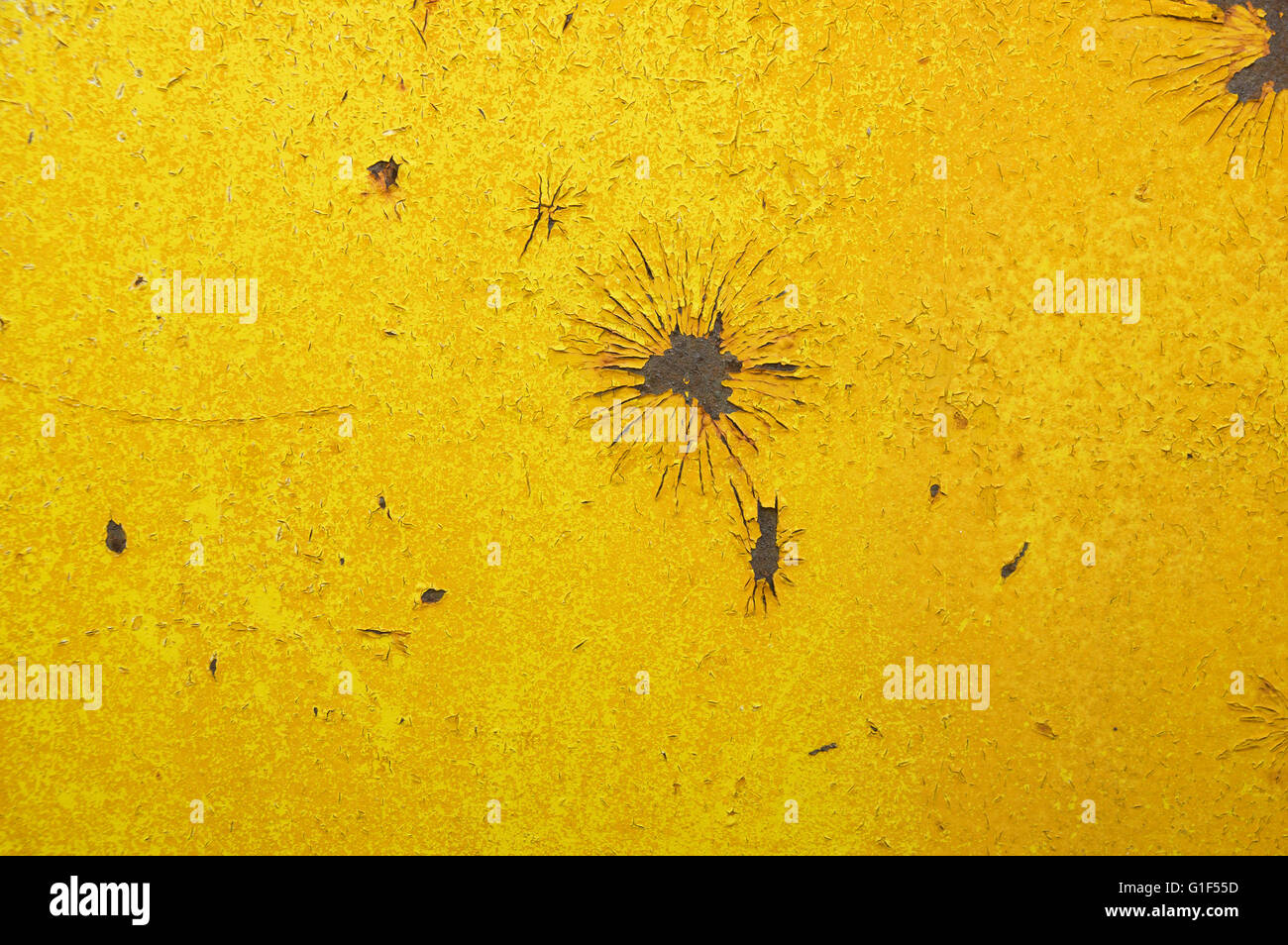 Rusty yellow closeup background hi-res stock photography and images - Alamy