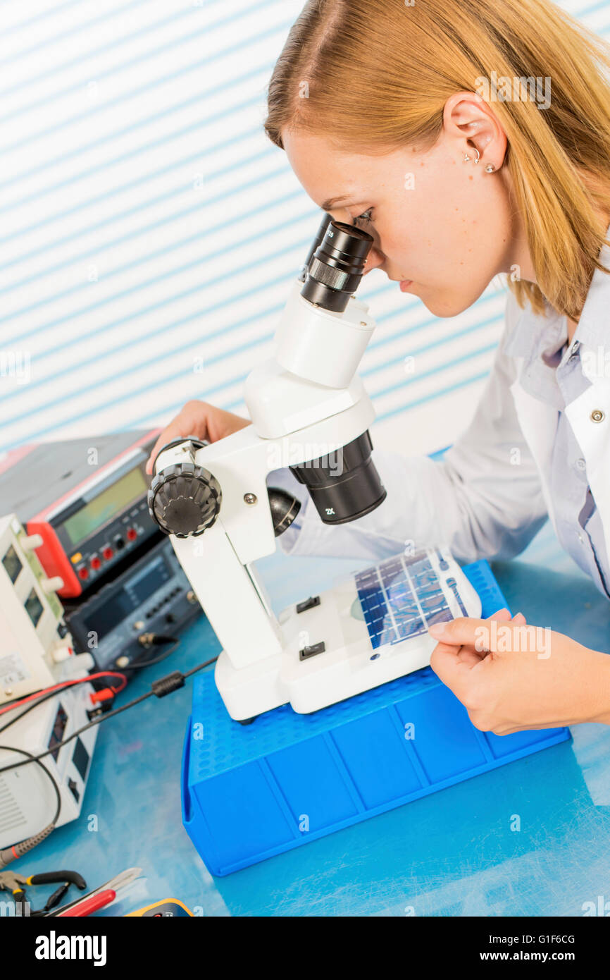 Solar microscope hi-res stock photography and images - Alamy