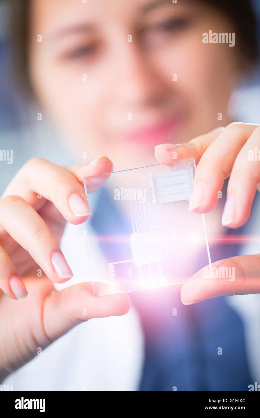 Lab on a chip hi-res stock photography and images - Alamy